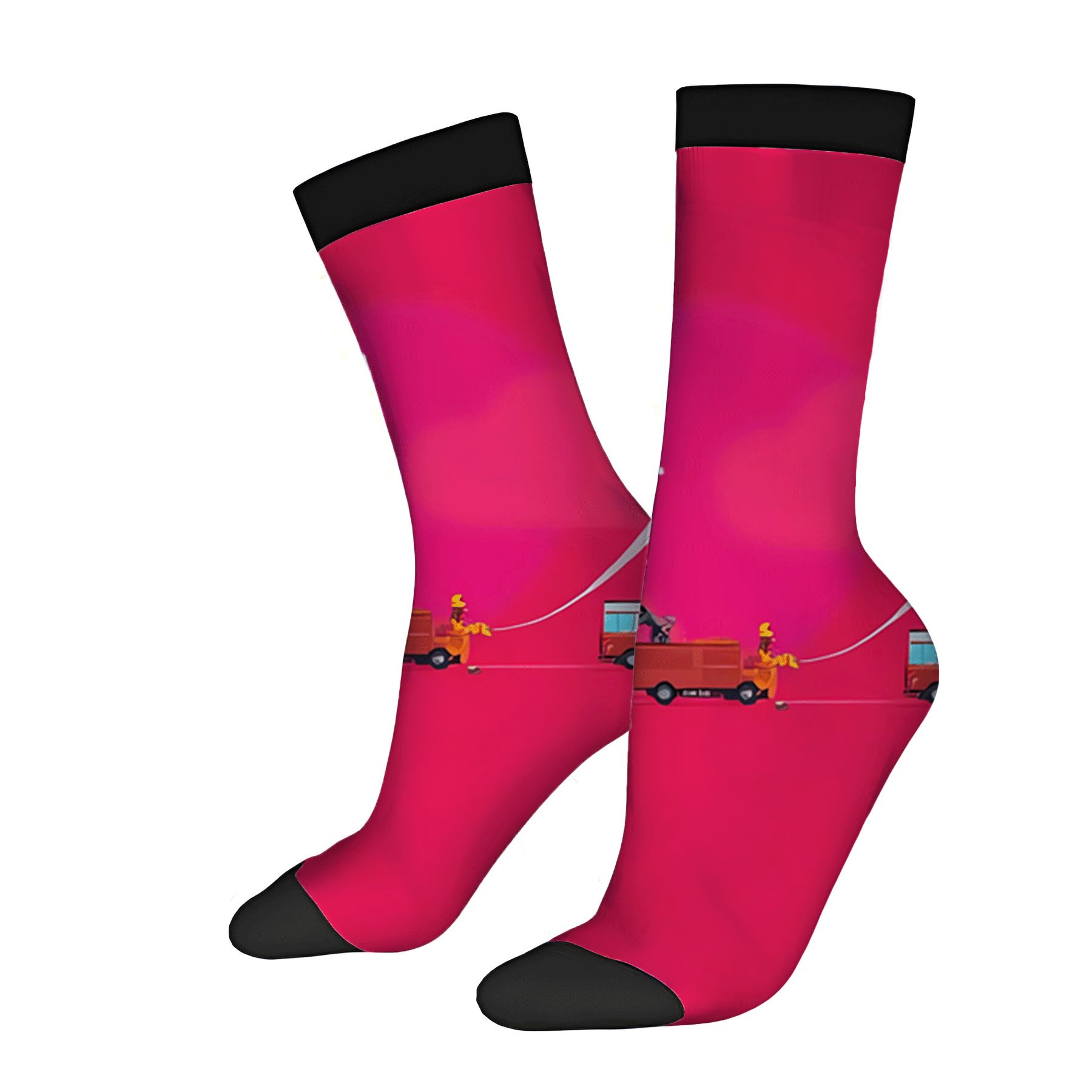 Four Seasons Universal Socks - 2 Pairs of Unisex Trendy Socks with ...