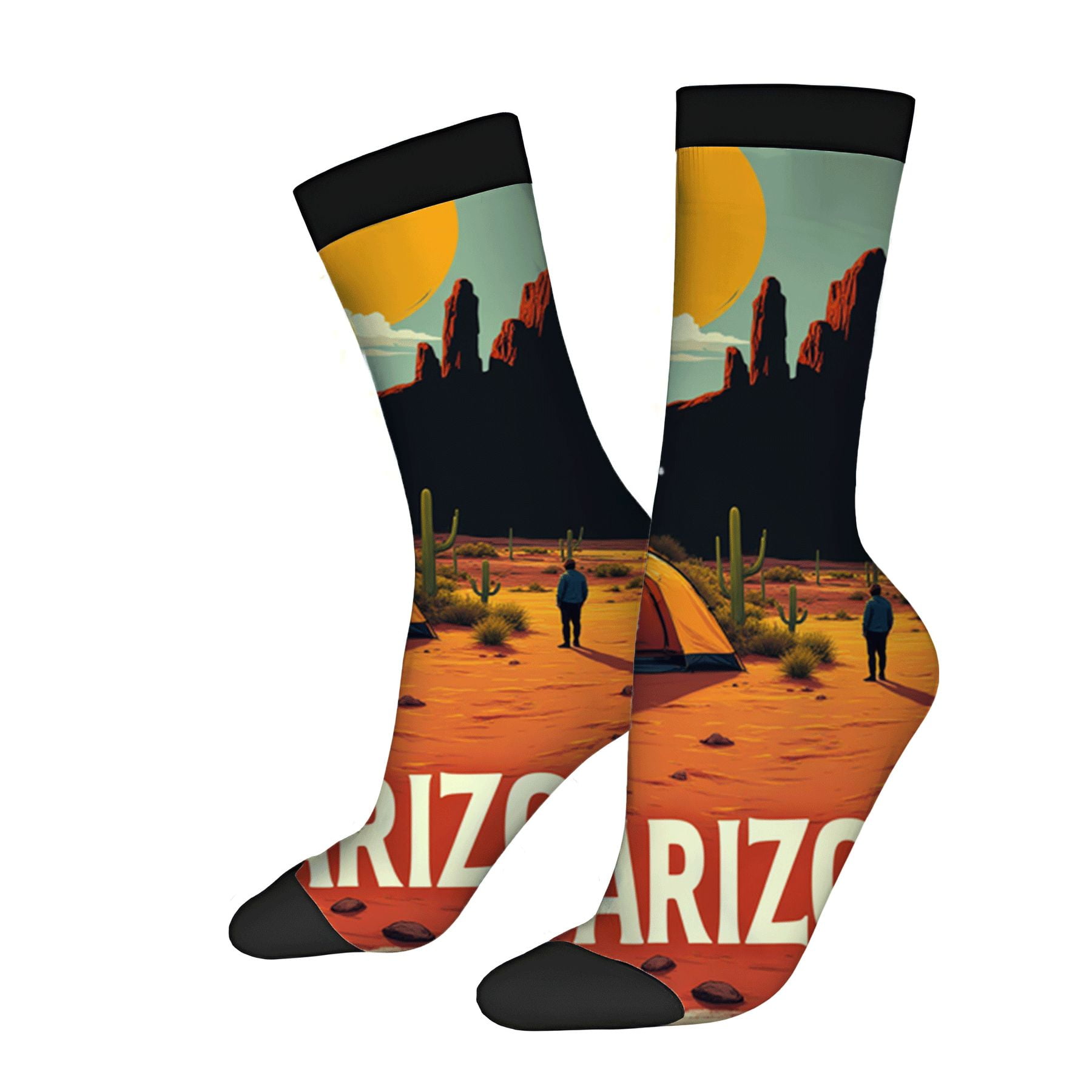 Four Seasons Universal Socks - 2 Pairs of Unisex Trendy Socks with ...