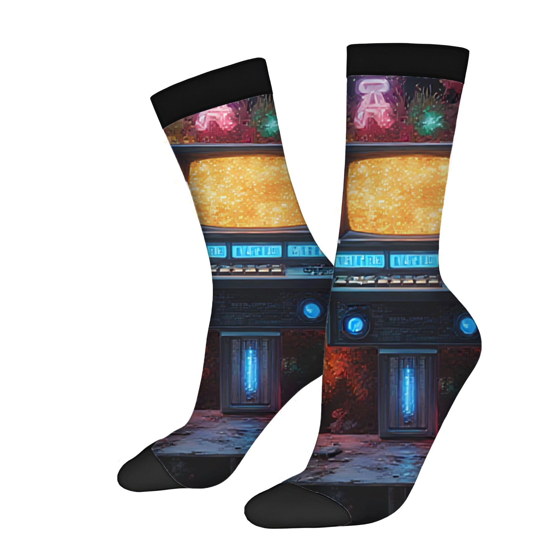 Four Seasons Universal Socks - 2 Pairs of Unisex Trendy Socks with ...