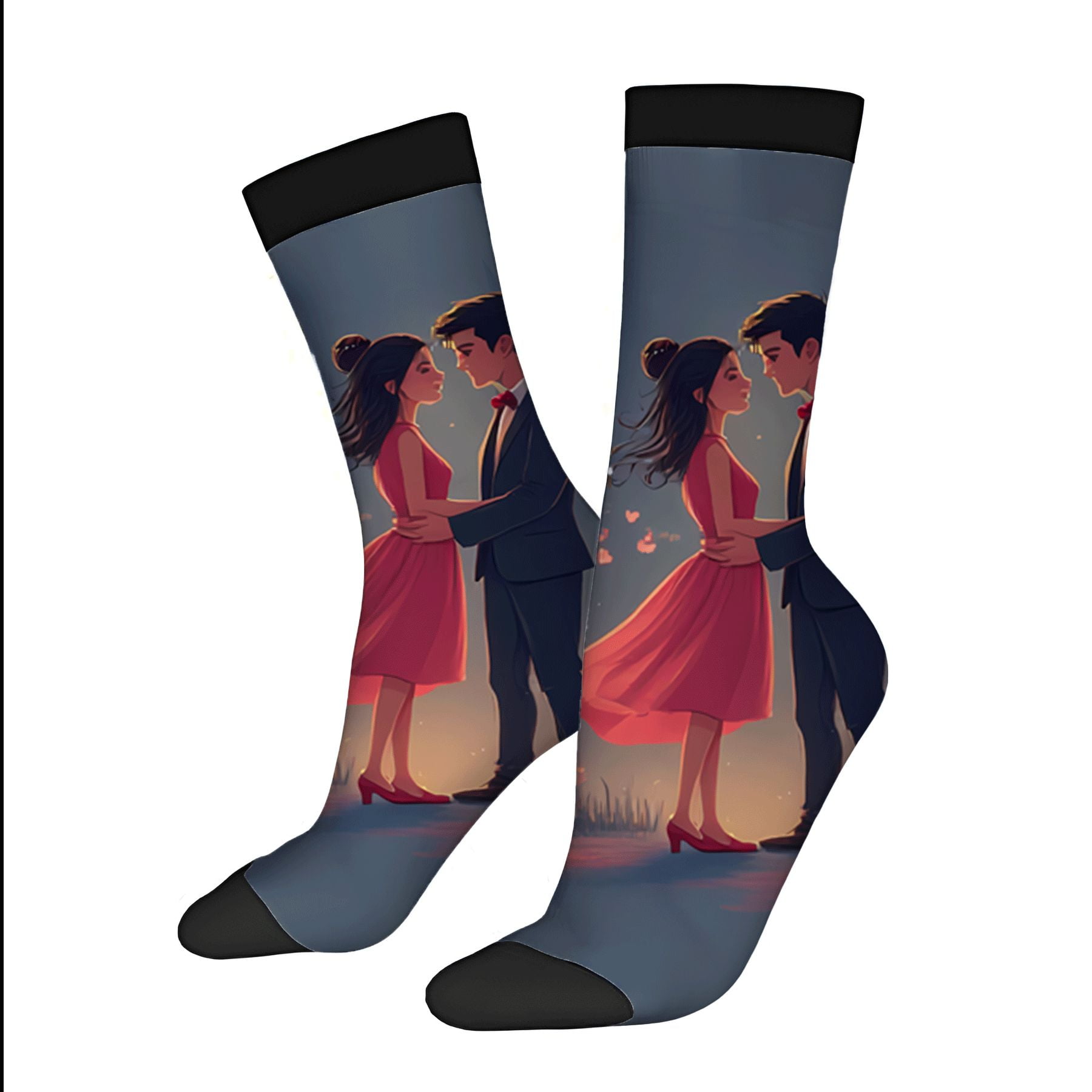 Four Seasons Universal Socks 2 Pairs of Unisex Trendy Socks with ...