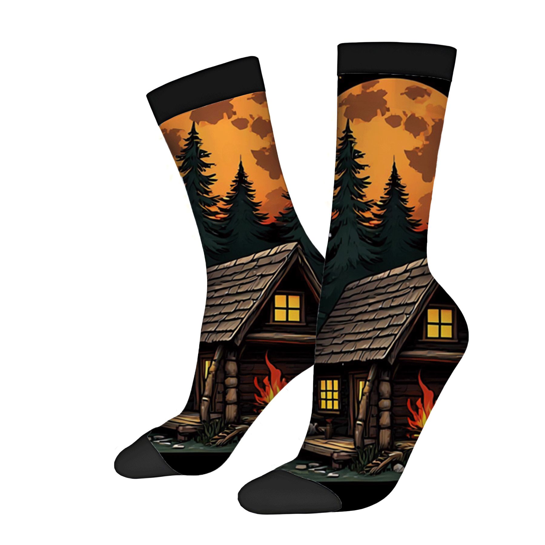 Four Seasons Universal Socks - 2 Pairs of Unisex Trendy Socks with ...