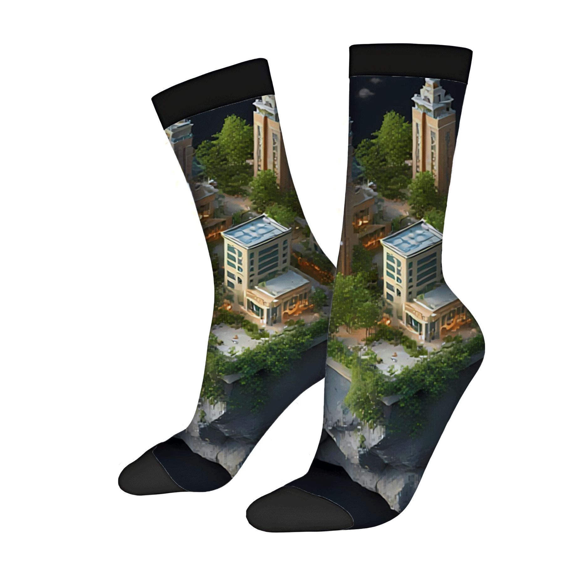 Four Seasons Universal Socks - 2 Pairs of Unisex Trendy Socks with ...
