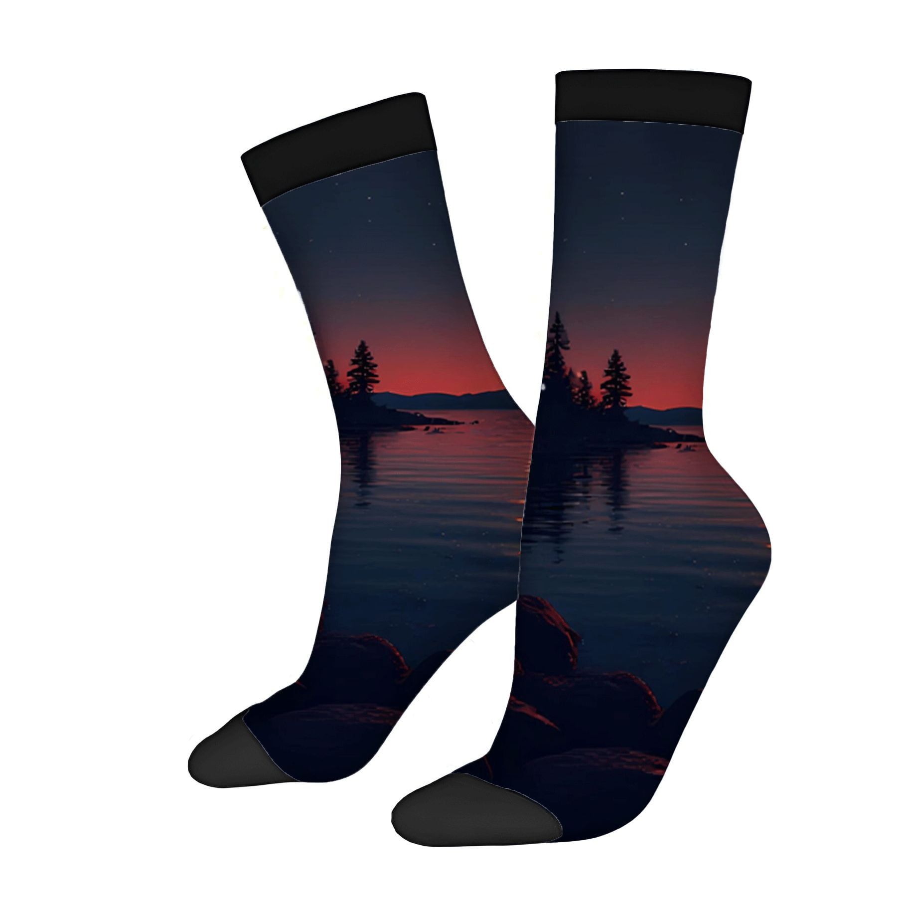 Four Seasons Universal Socks - 2 Pairs of Unisex Trendy Socks with ...