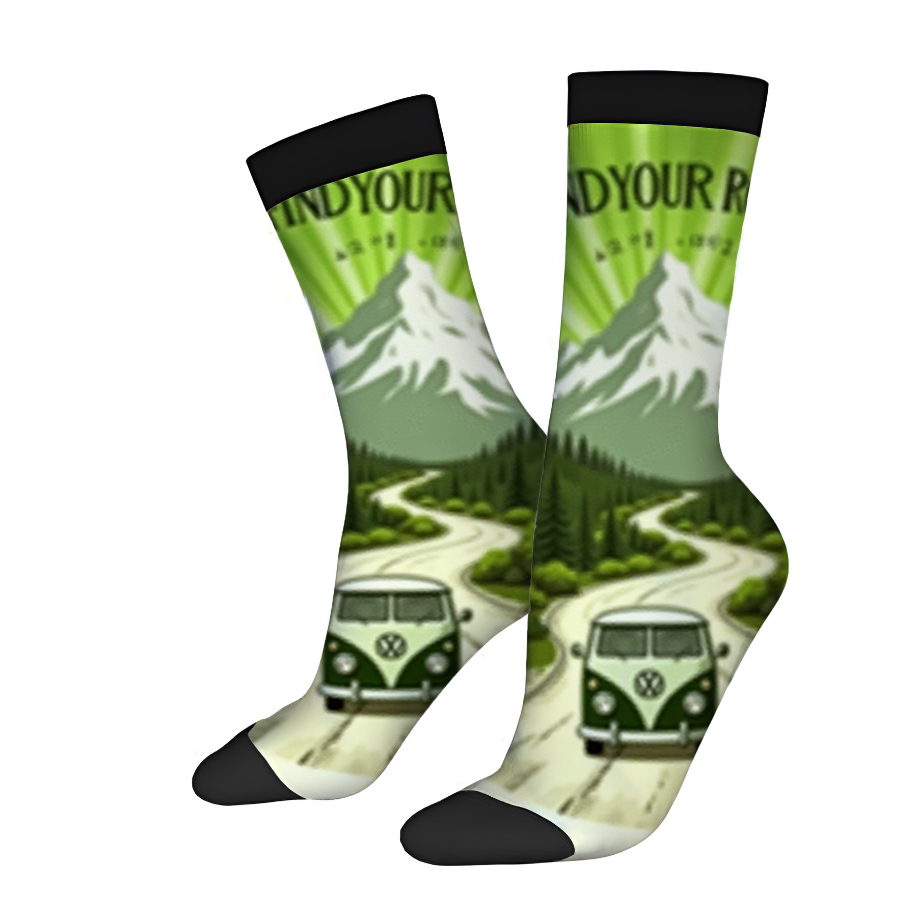 Four Seasons Universal Socks - 2 Pairs of Unisex Trendy Socks with ...