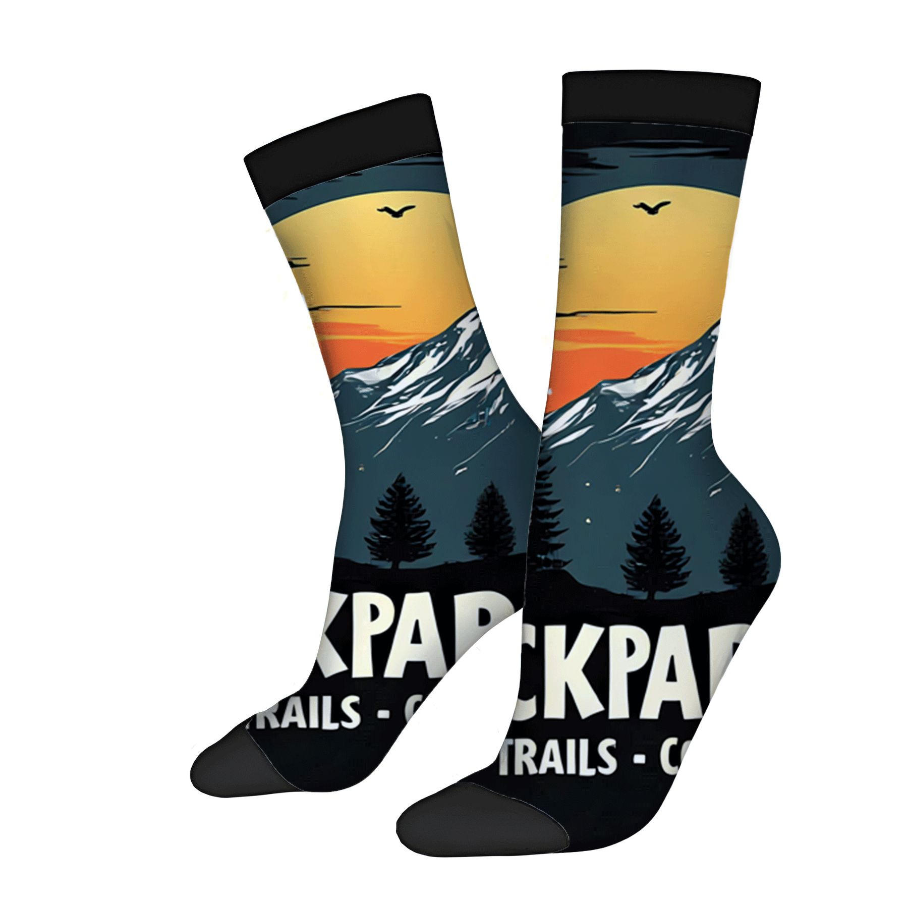 Four Seasons Universal Socks - 2 Pairs of Unisex Trendy Socks with ...