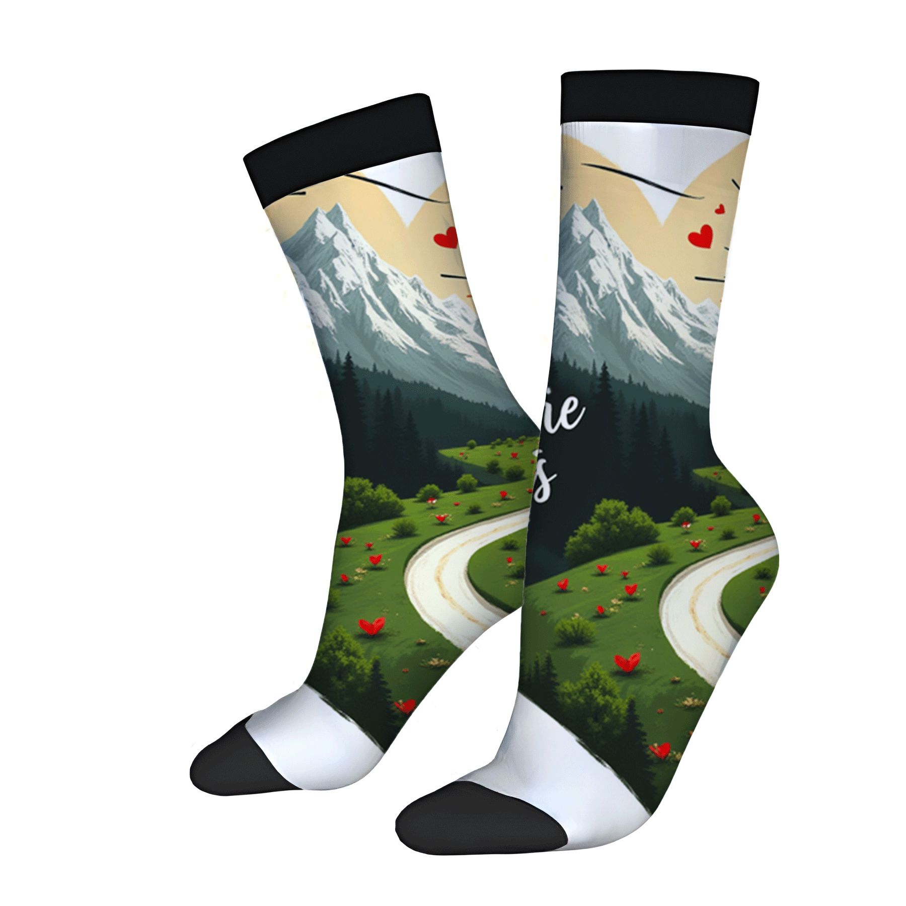 Four Seasons Universal Socks - 2 Pairs of Unisex Trendy Socks with ...