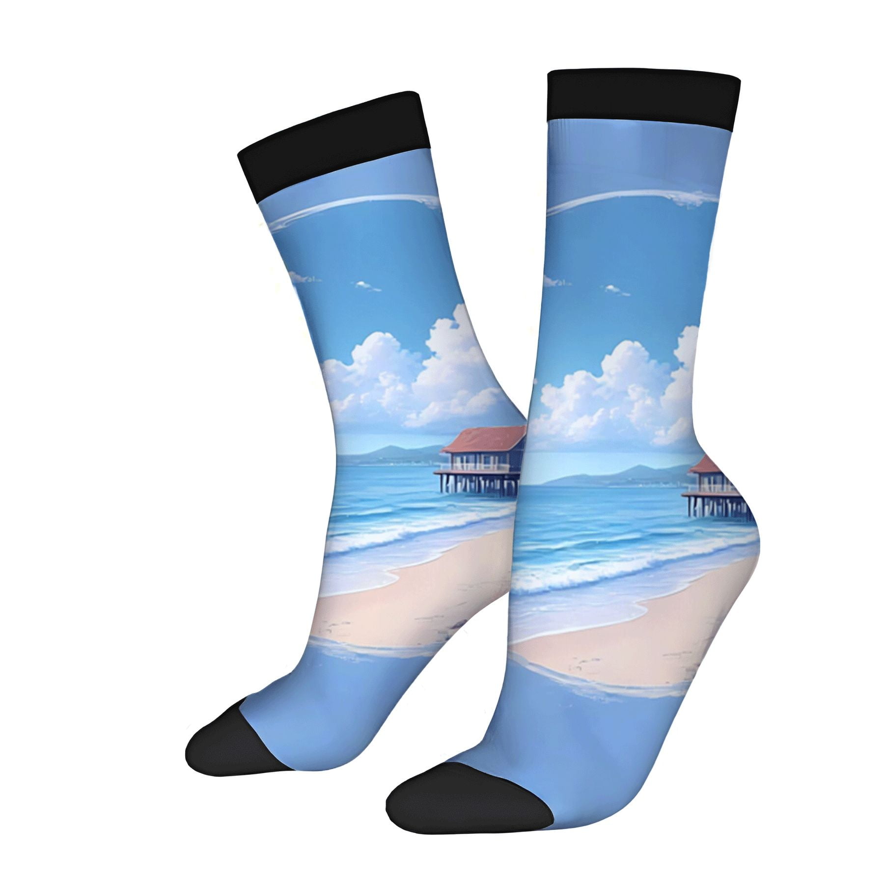 Four Seasons Universal Socks - 2 Pairs of Unisex Trendy Socks with ...