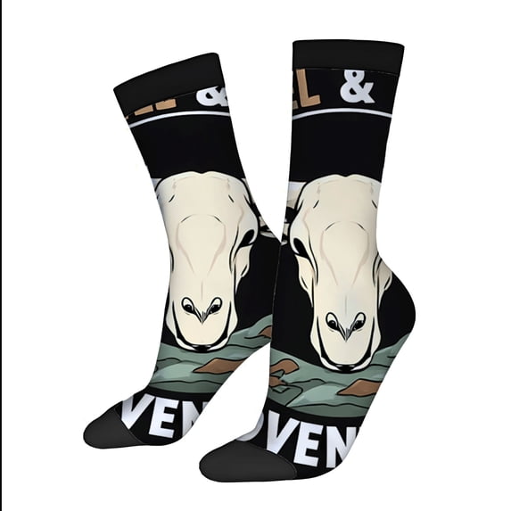 Four Seasons Universal Socks 2 Pairs of Unisex Trendy Socks with Sheep ...