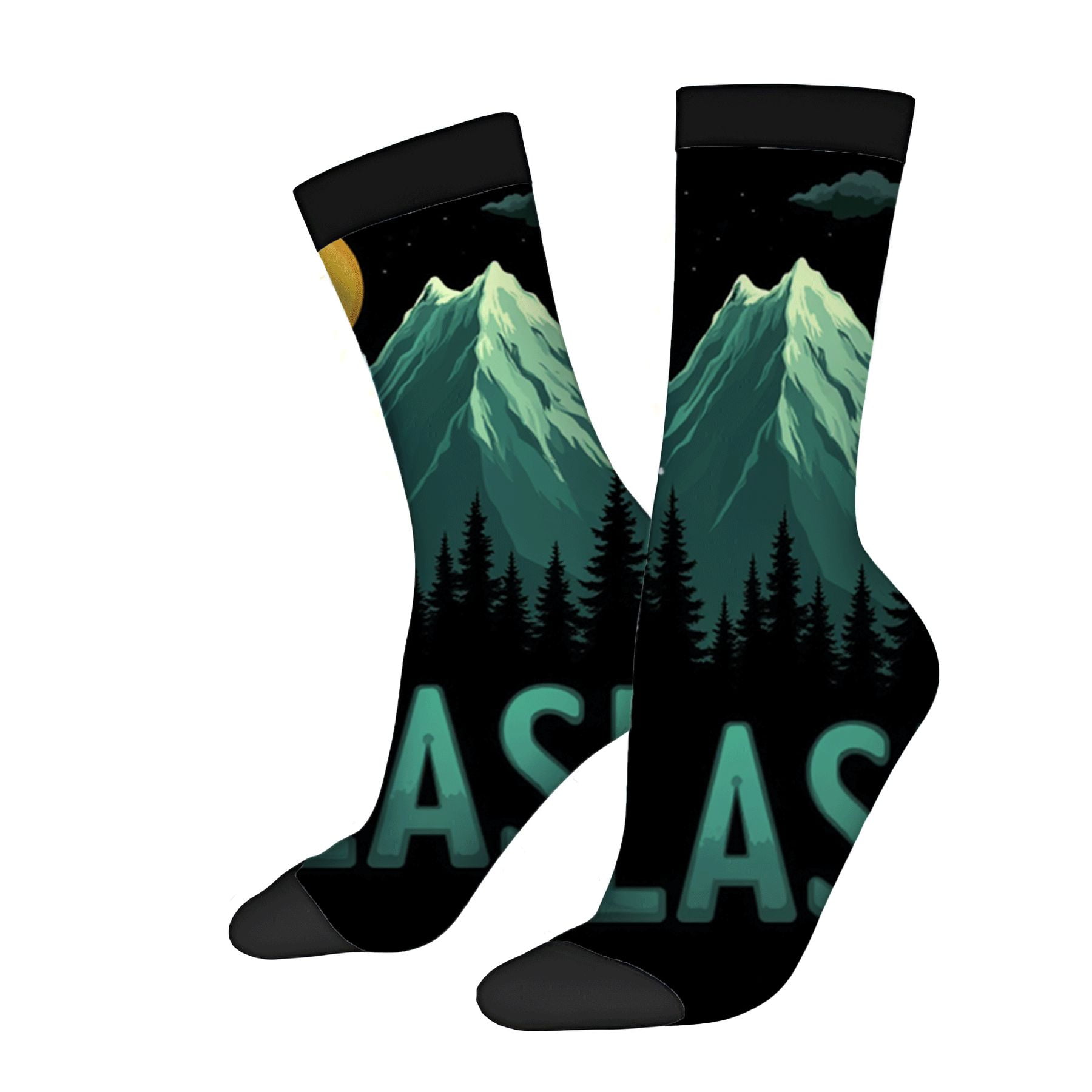 Four Seasons Universal Socks - 2 Pairs of Unisex Trendy Socks with ...