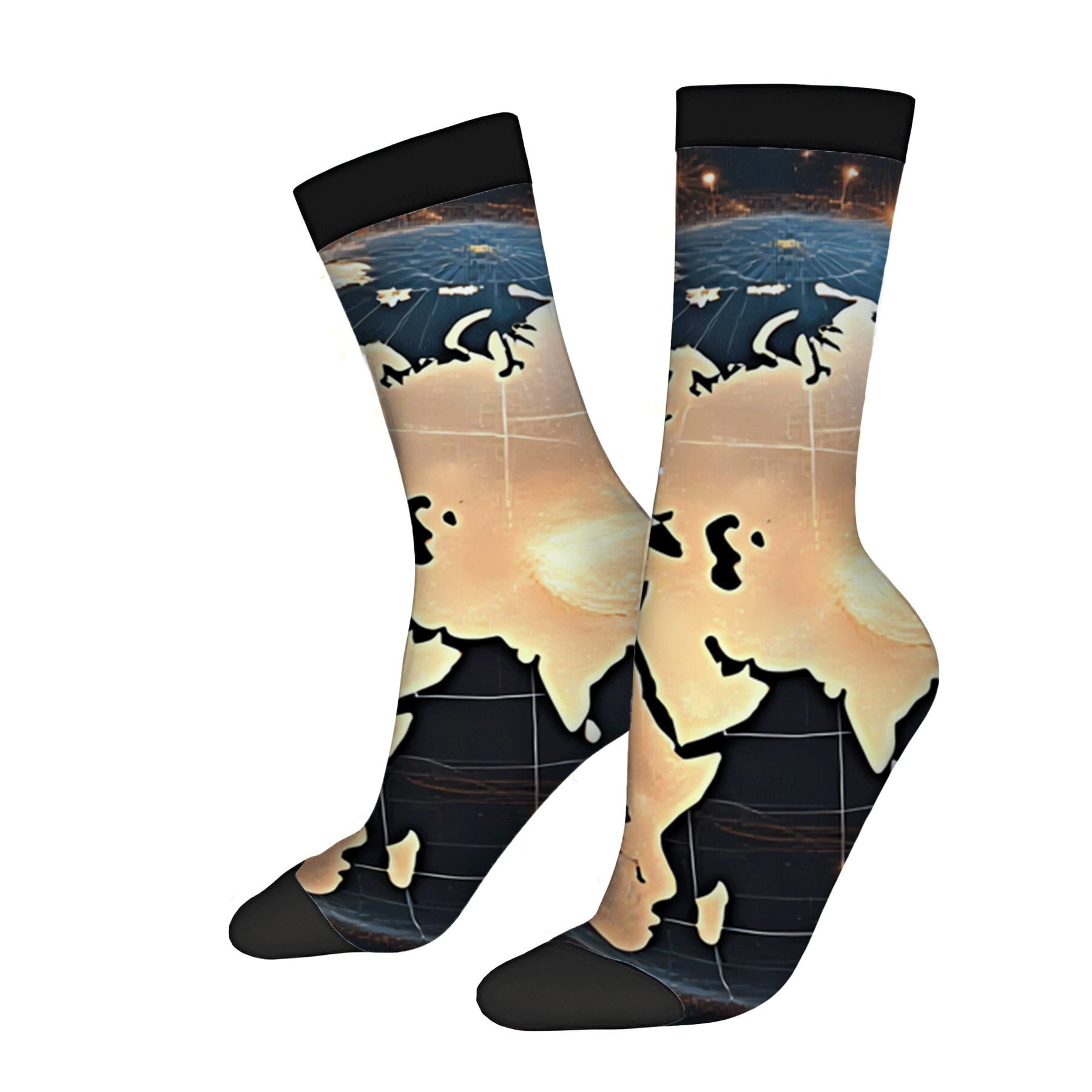 Four Seasons Universal Socks - 2 Pairs of Unisex Trendy Socks with ...