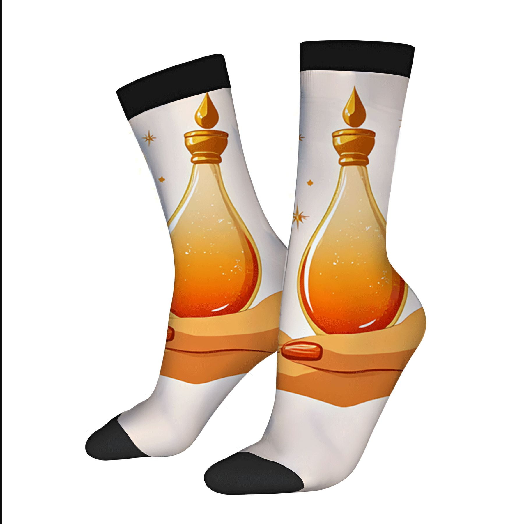 Four Seasons Universal Socks 2 Pairs of Unisex Trendy Socks with Unique ...