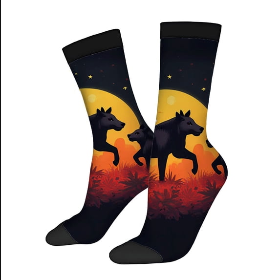 Four Seasons Universal Socks - 2 Pairs of Unisex Trendy Socks with ...