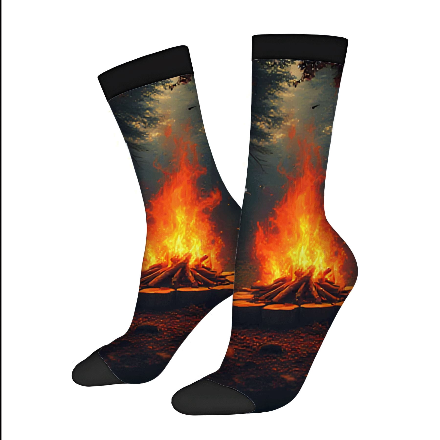 Four Seasons Universal Socks - 2 Pairs of Unisex Trendy Socks with ...
