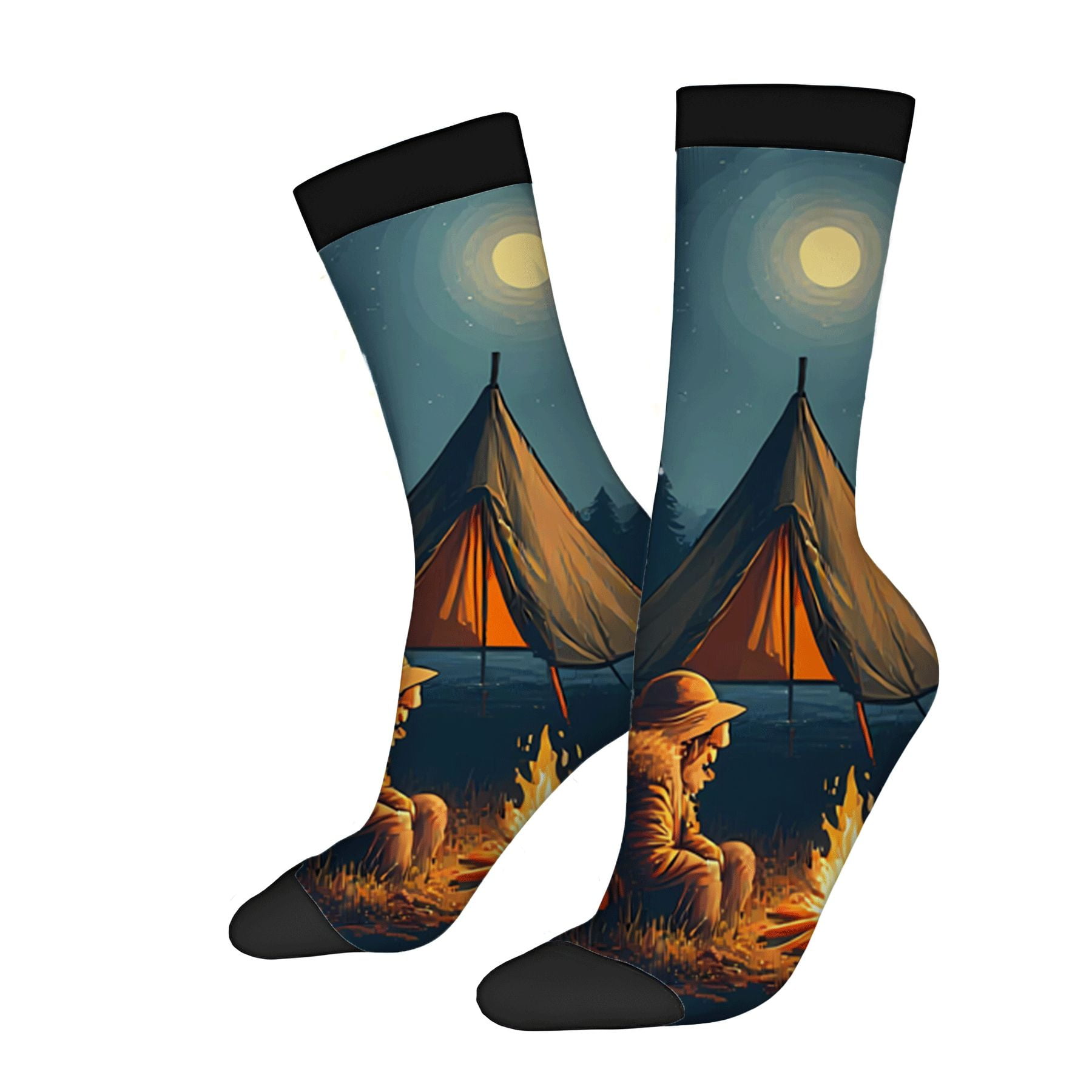 Four Seasons Universal Socks - 2 Pairs of Unisex Trendy Socks with ...