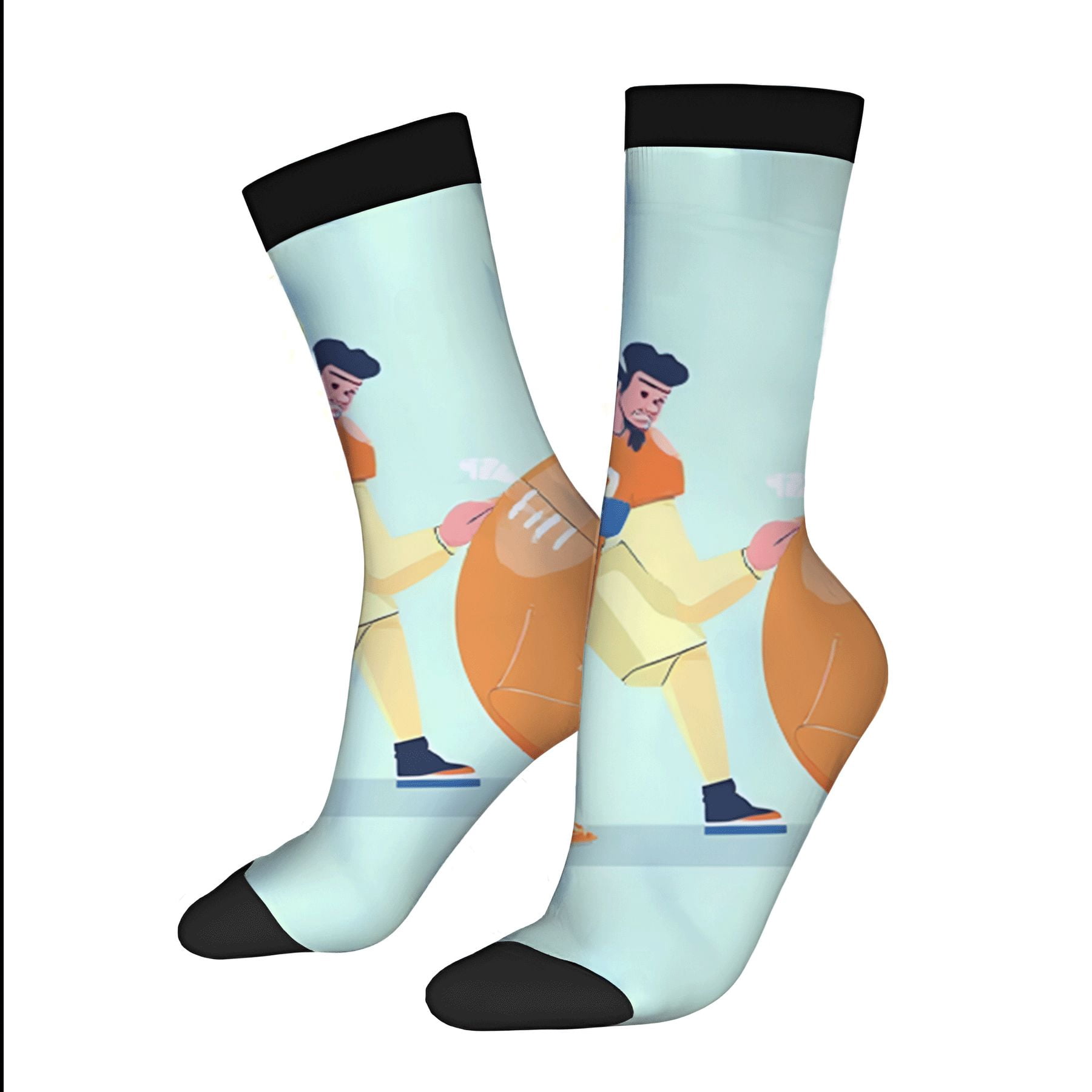 Four Seasons Universal Socks - 2 Pairs of Unisex Trendy Socks with ...