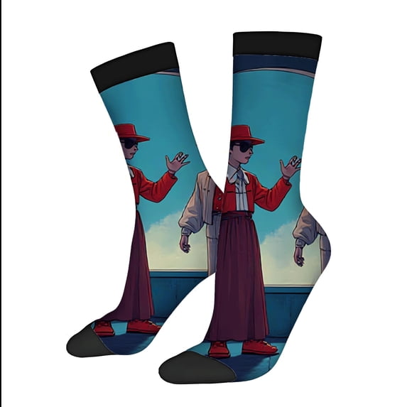 Four Seasons Universal Socks - 2 Pairs of Unisex Trendy Socks with ...