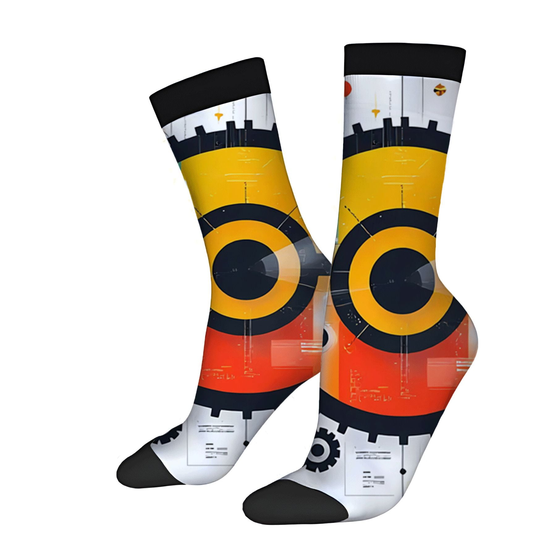Four Seasons Universal Socks - 2 Pairs of Unisex Trendy Socks with ...