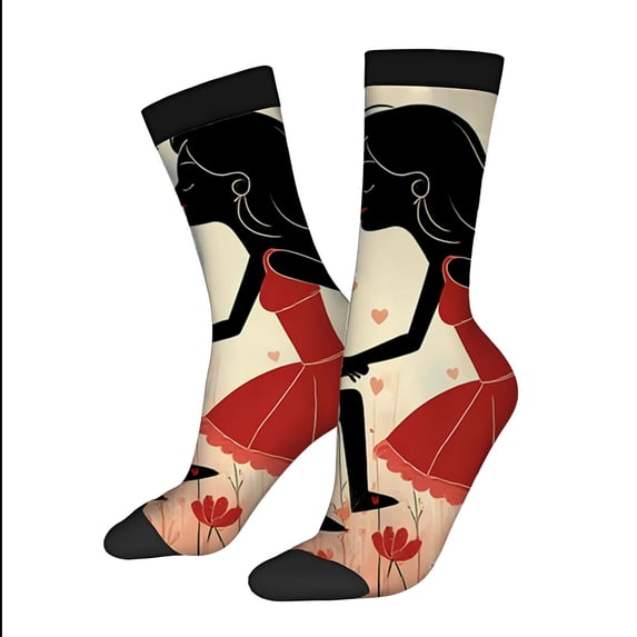 Four Seasons Universal Socks 2 Pairs of Unisex Trendy Socks with ...