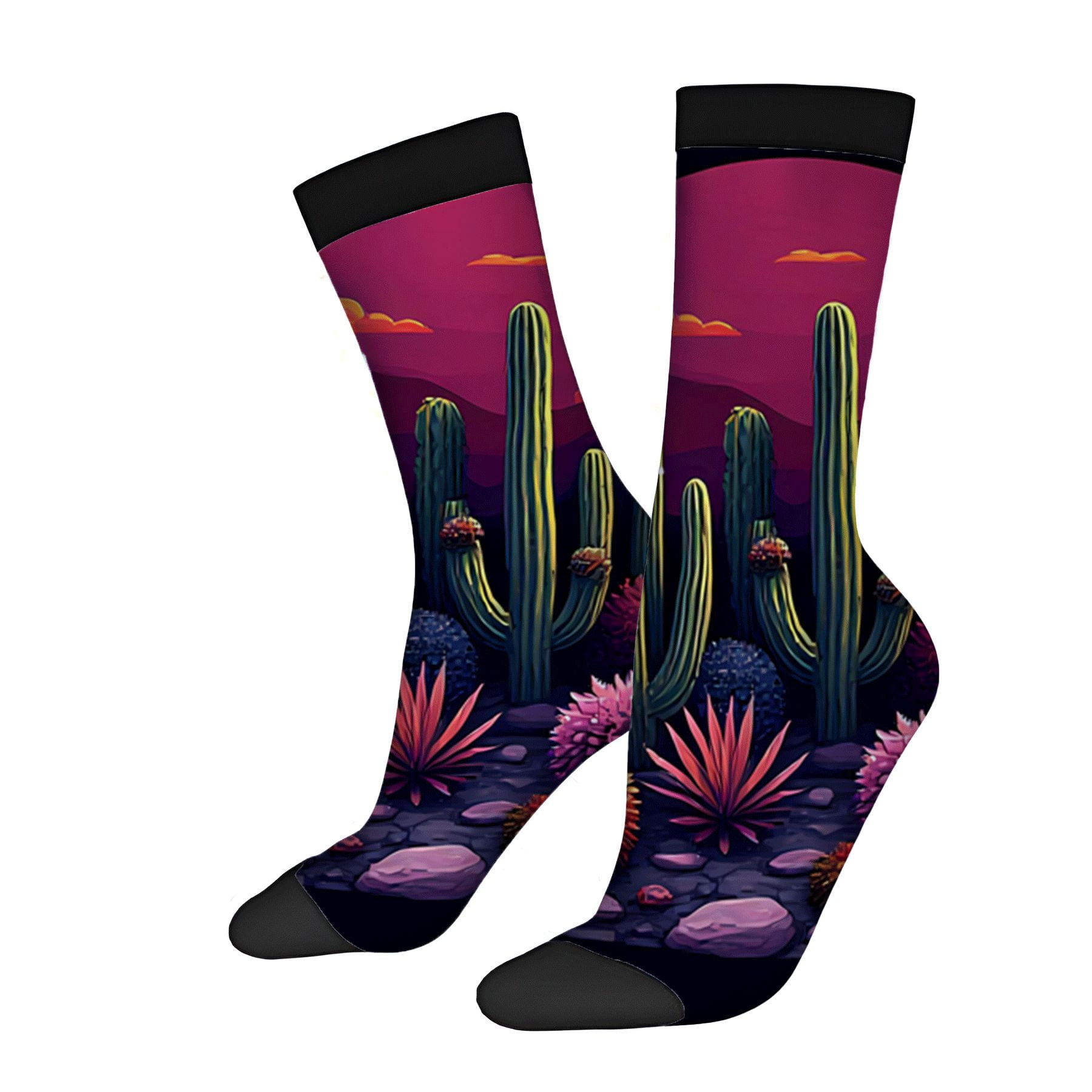 Four Seasons Universal Socks - 2 Pairs of Unisex Trendy Socks with ...