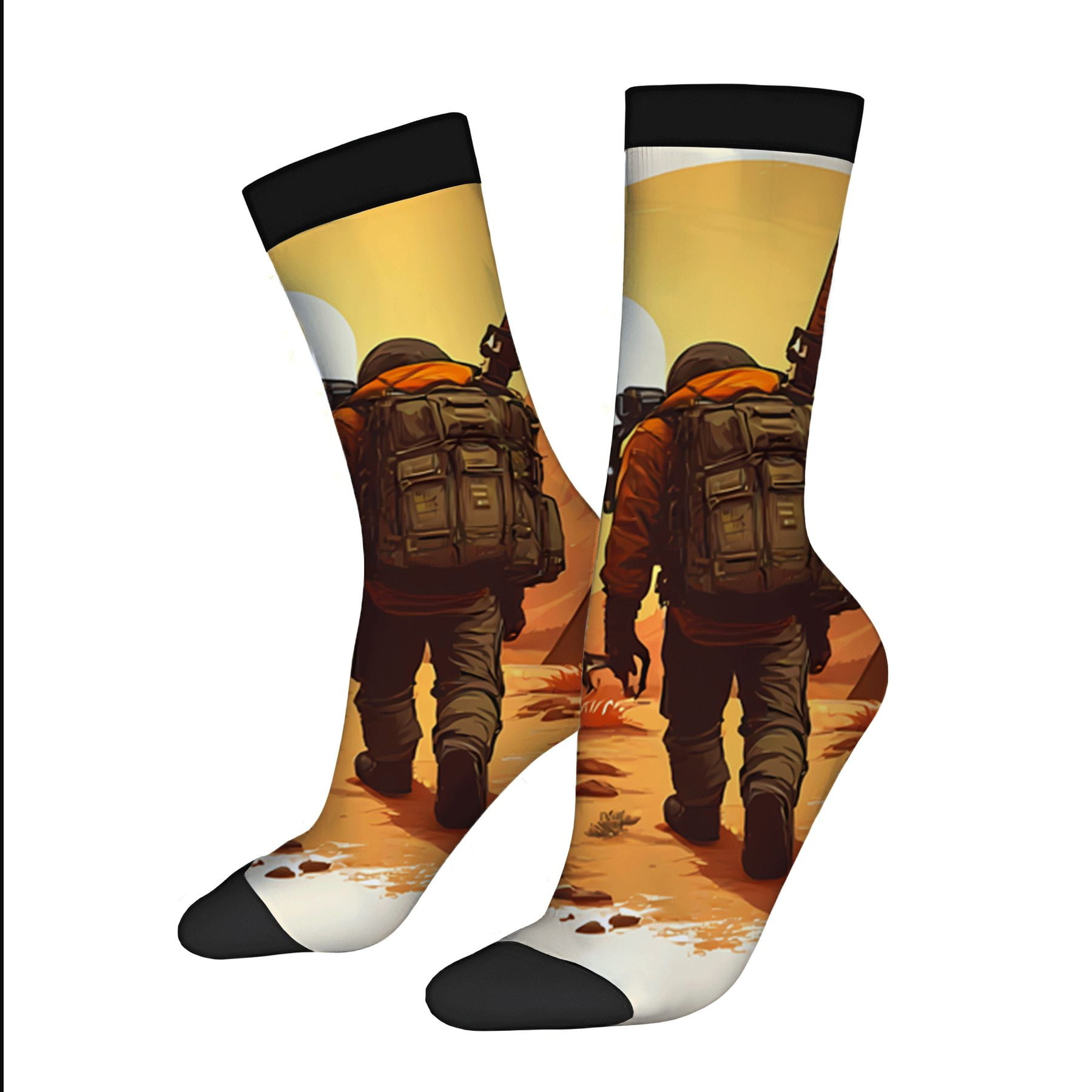 Four Seasons Universal Socks 2 Pairs of Unisex Trendy Socks with ...