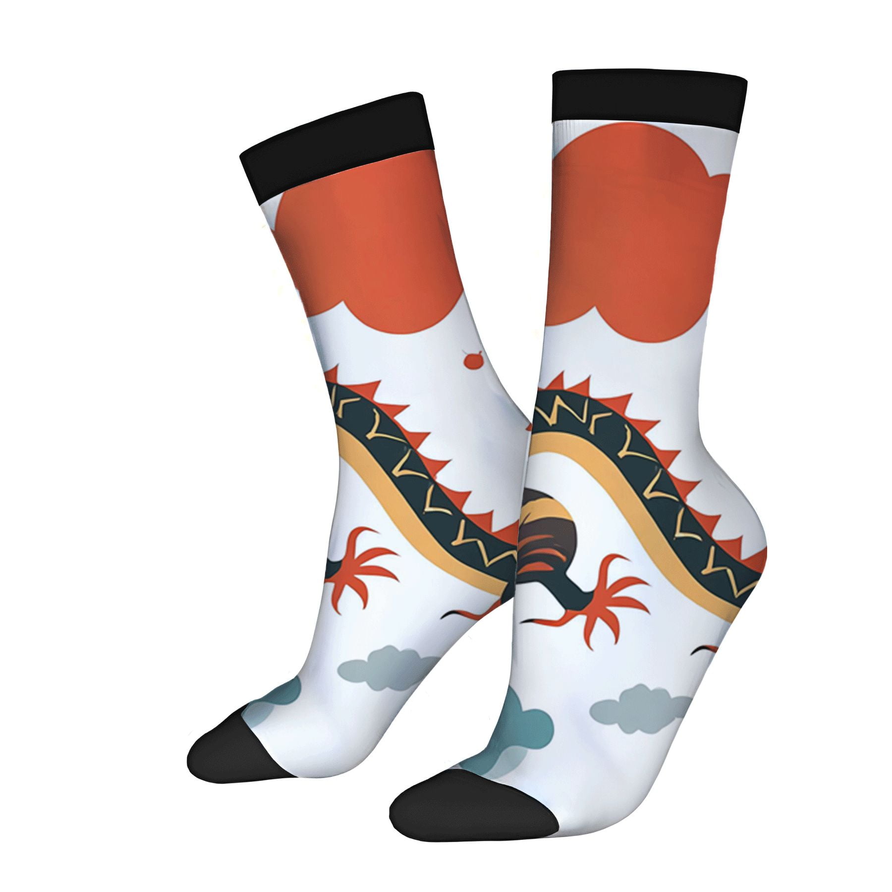 Four Seasons Universal Socks - 2 Pairs of Unisex Trendy Socks with ...