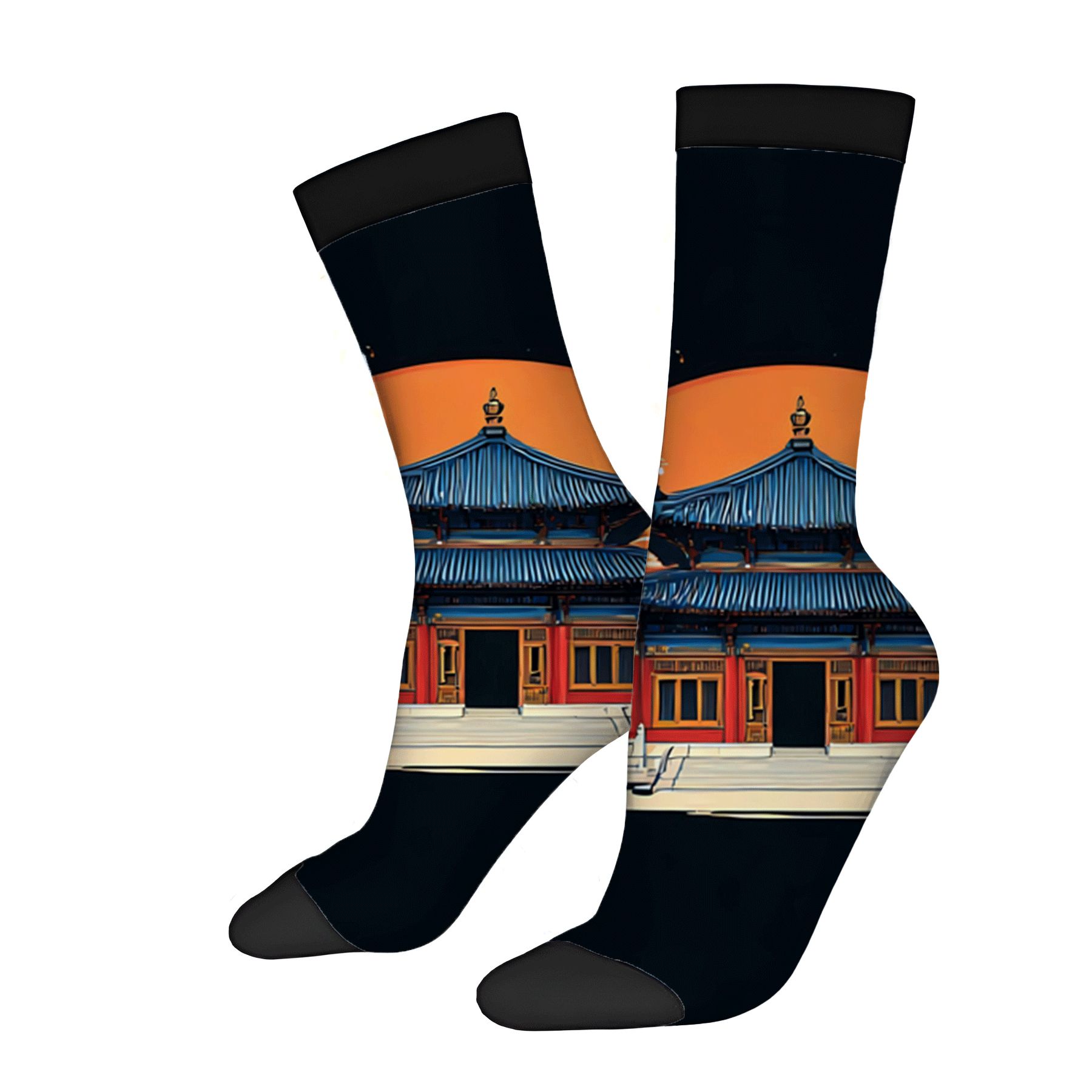Four Seasons Universal Socks - 2 Pairs of Unisex Trendy Socks with ...