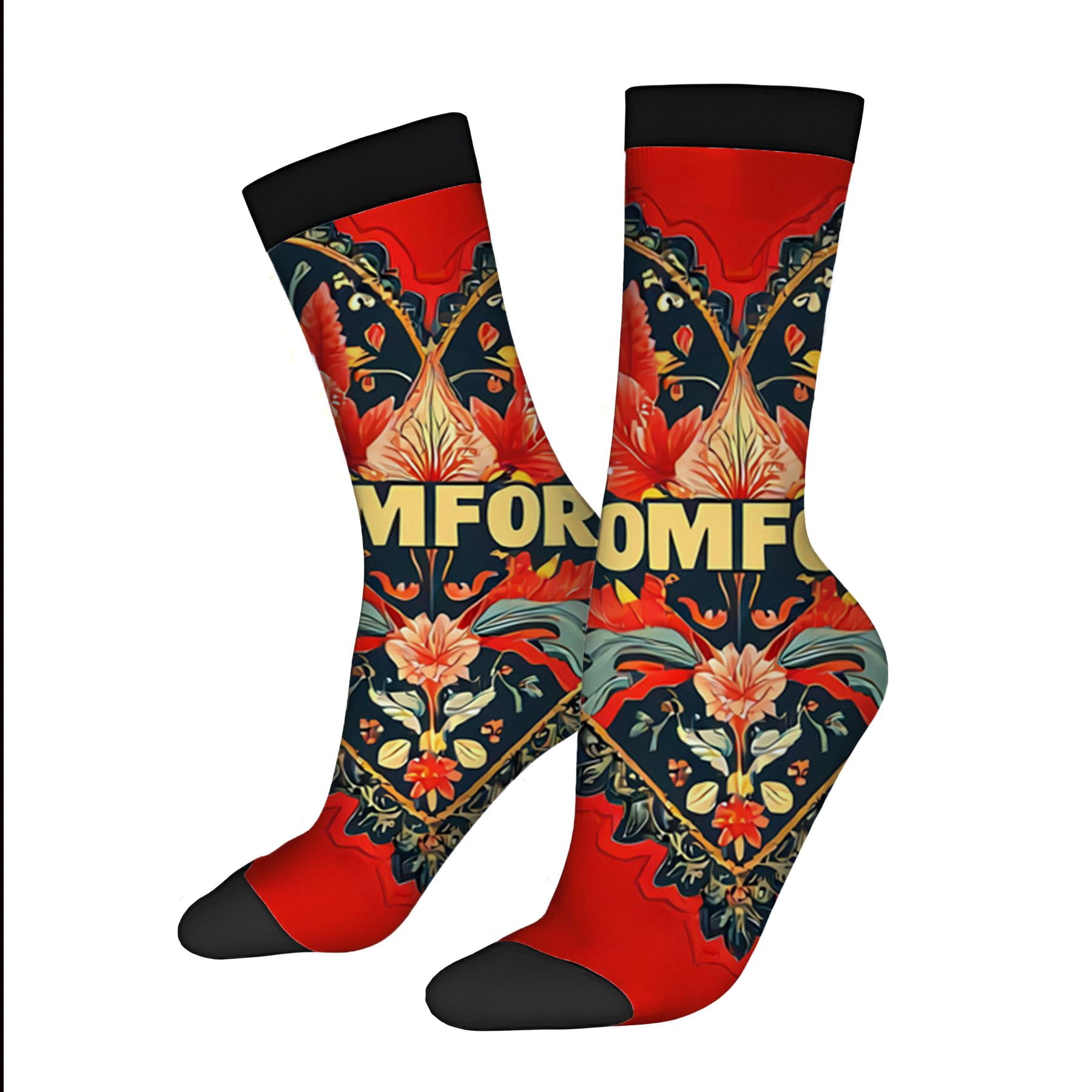 Four Seasons Universal Socks - 2 Pairs of Unisex Trendy Socks with ...