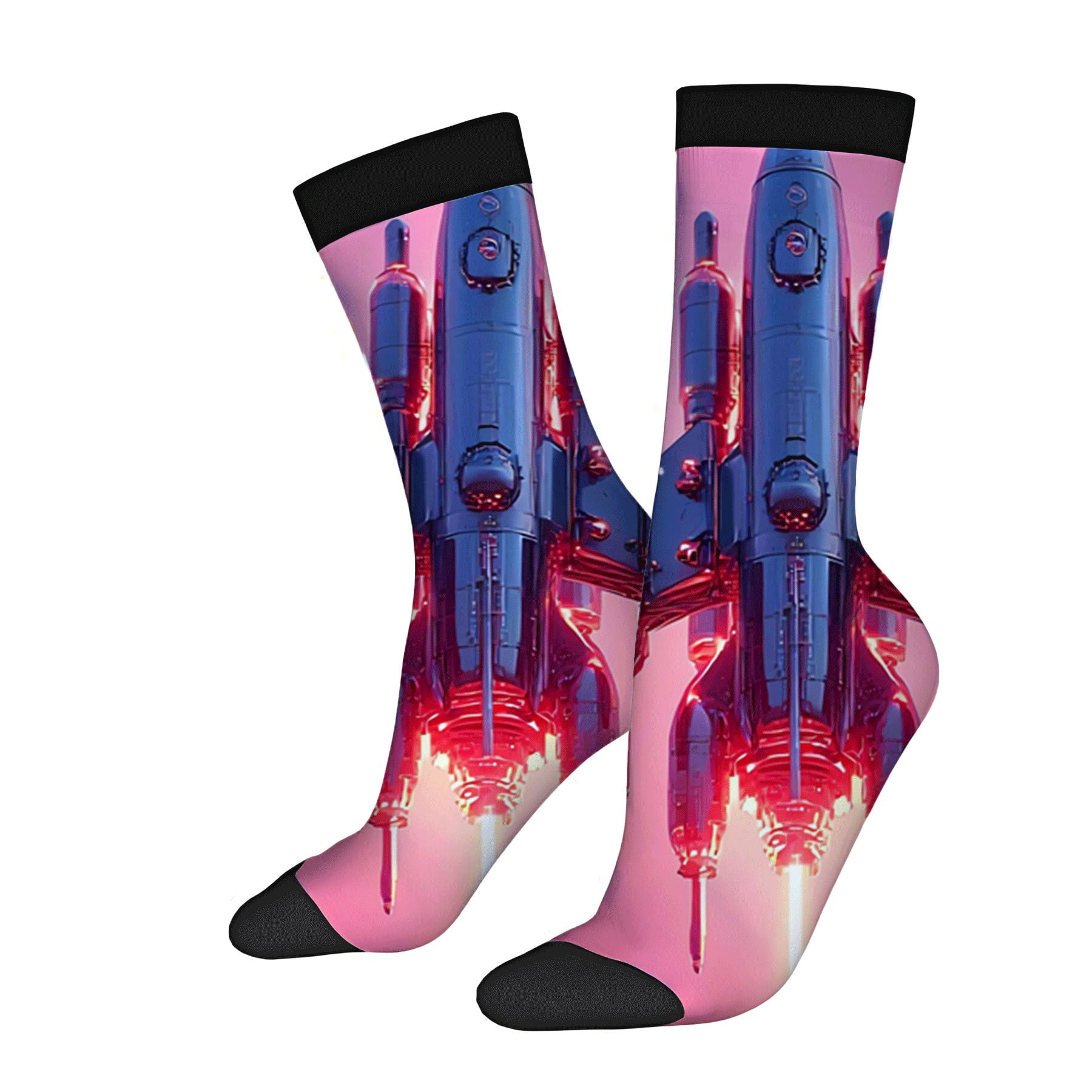 Four Seasons Universal Socks - 2 Pairs of Unisex Trendy Socks with ...