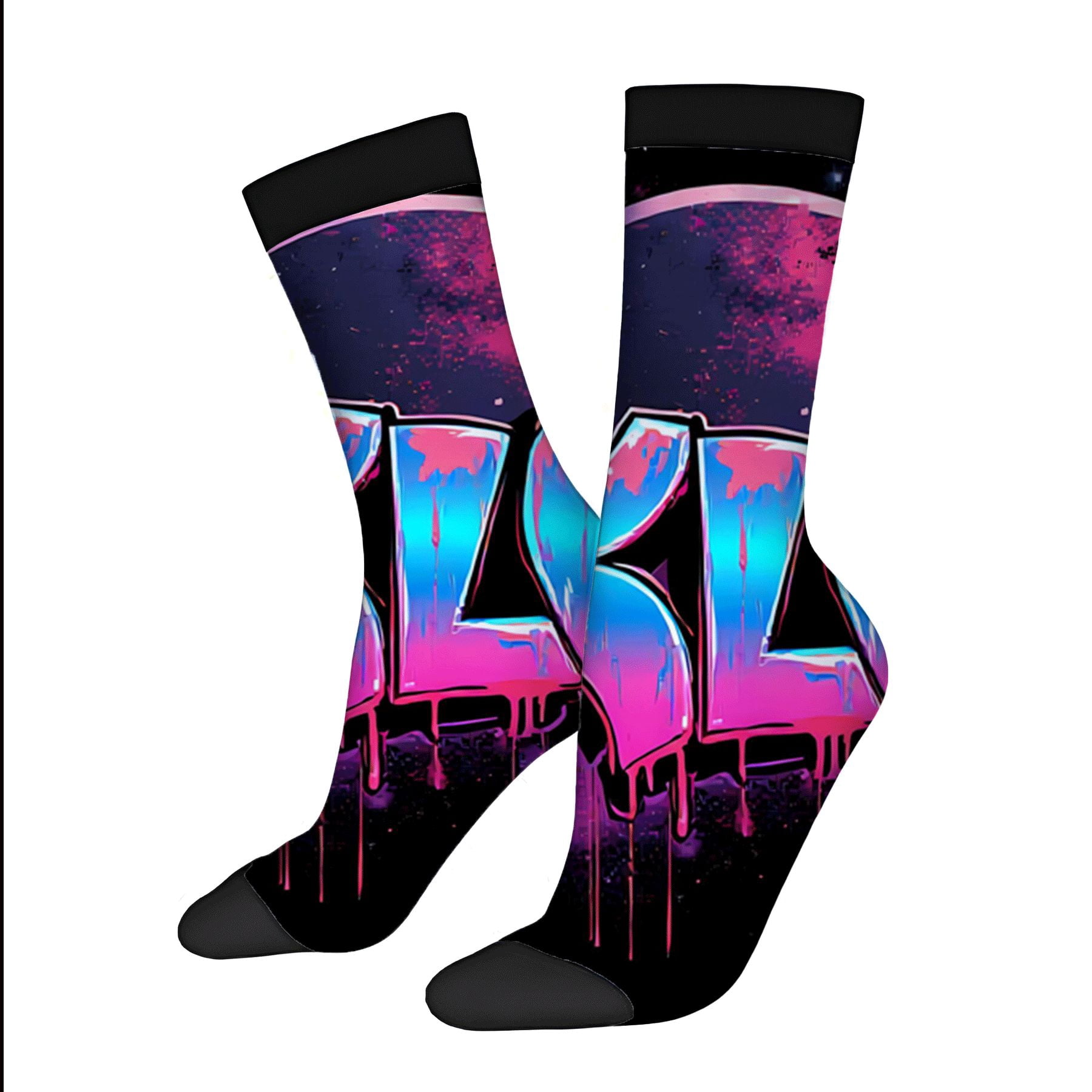 Four Seasons Universal Socks - 2 Pairs of Unisex Trendy Socks with ...