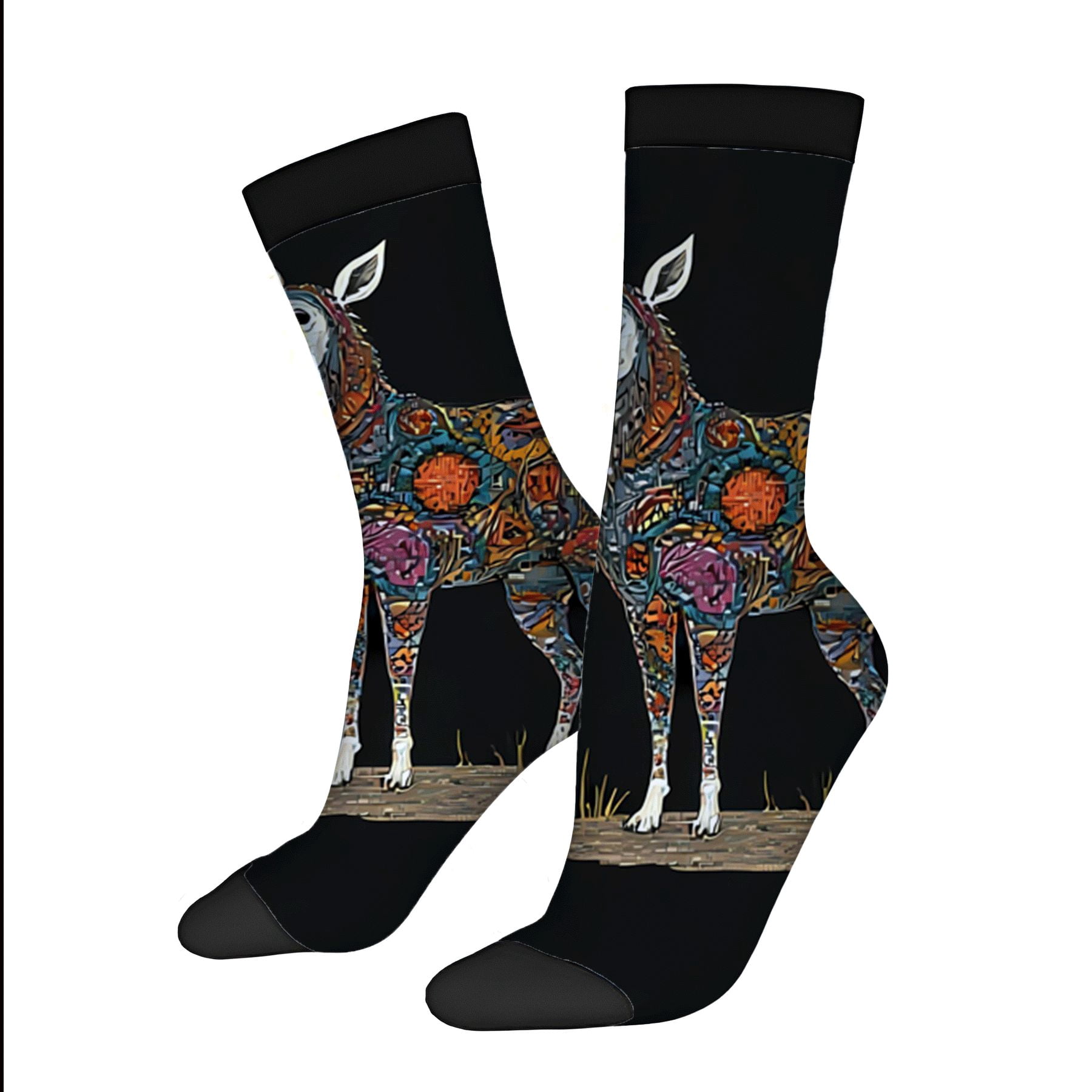 Four Seasons Universal Socks - 2 Pairs of Unisex Trendy Socks with ...