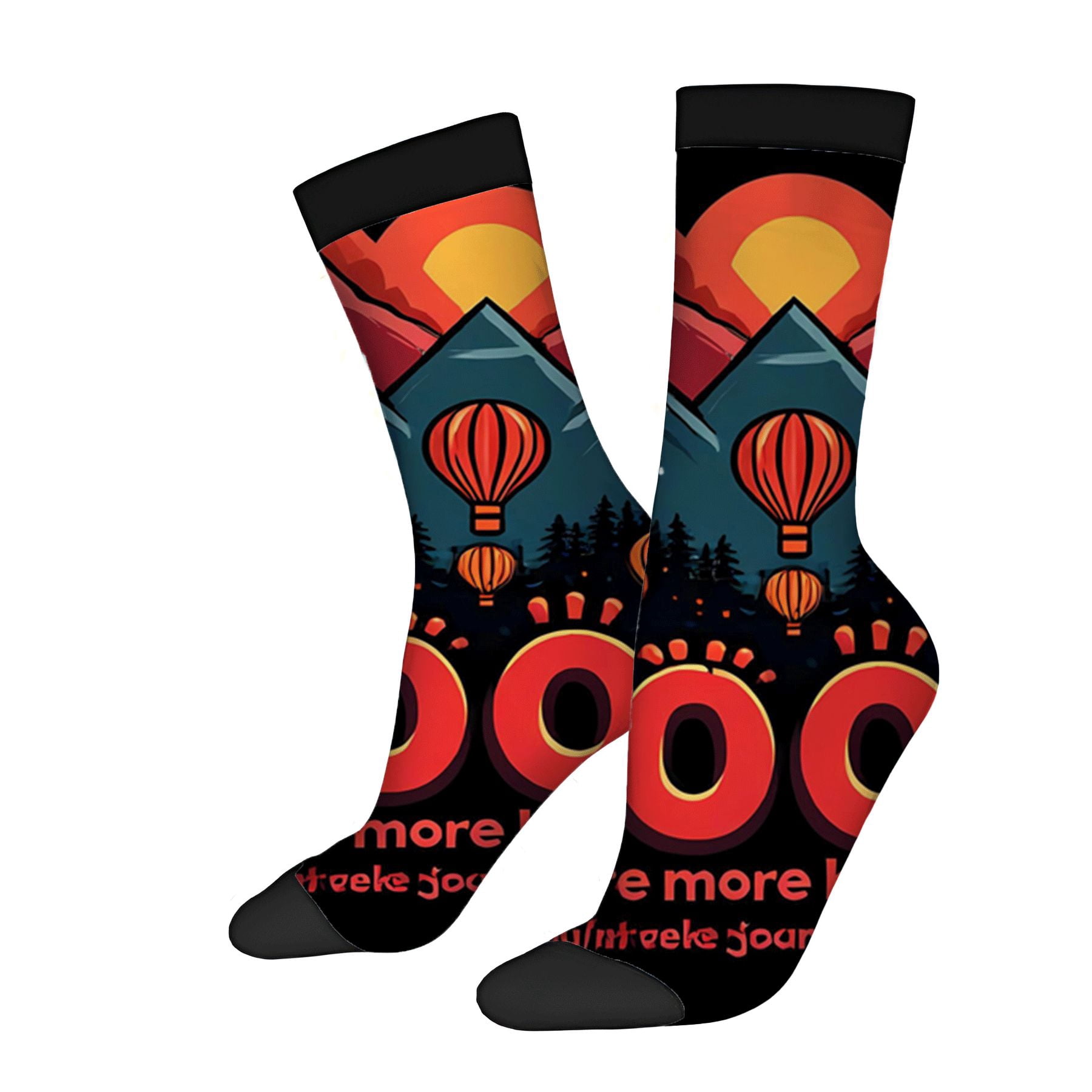 Four Seasons Universal Socks - 2 Pairs of Unisex Trendy Socks with ...