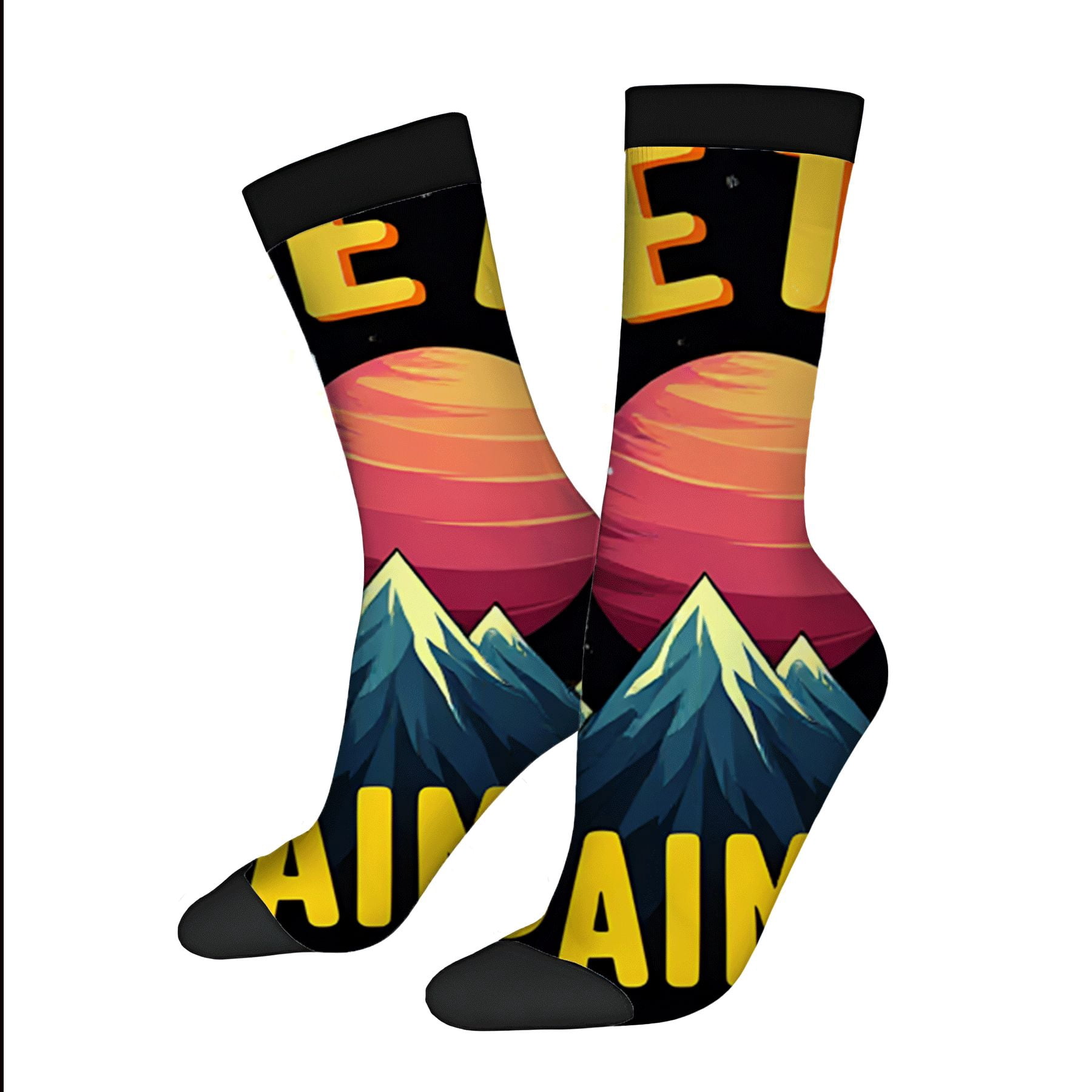 Four Seasons Universal Socks - 2 Pairs of Unisex Trendy Socks with ...