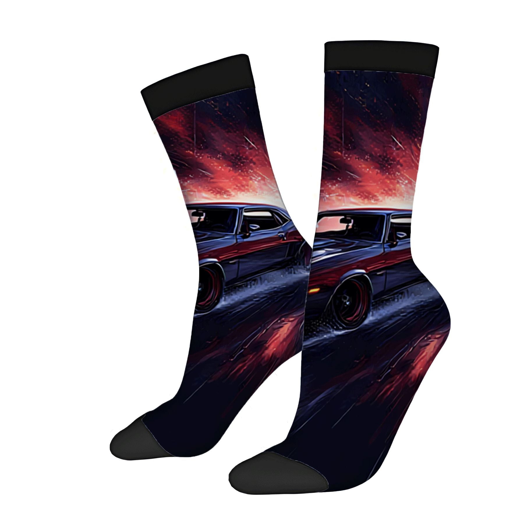 Four Seasons Universal Socks - 2 Pairs of Unisex Trendy Socks with ...