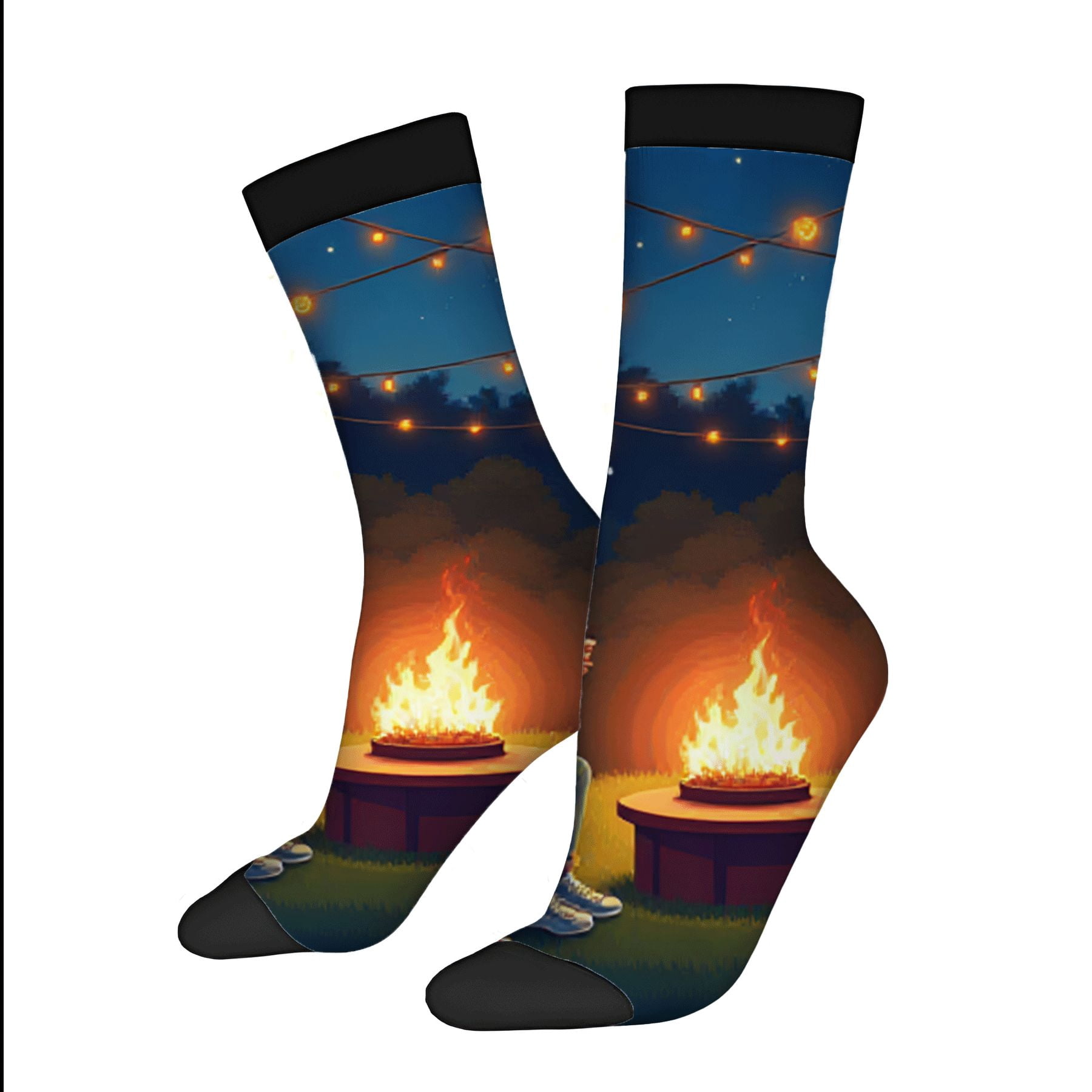 Four Seasons Universal Socks - 2 Pairs of Unisex Trendy Socks with ...
