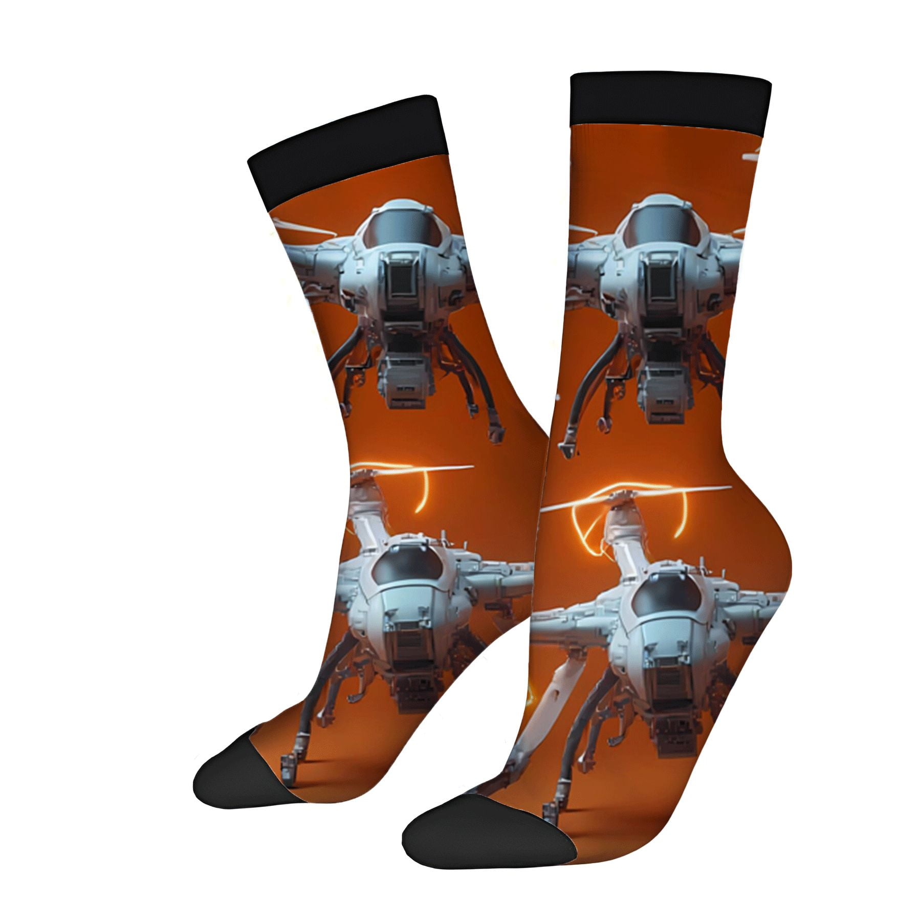 Four Seasons Universal Socks - 2 Pairs of Unisex Trendy Socks with ...