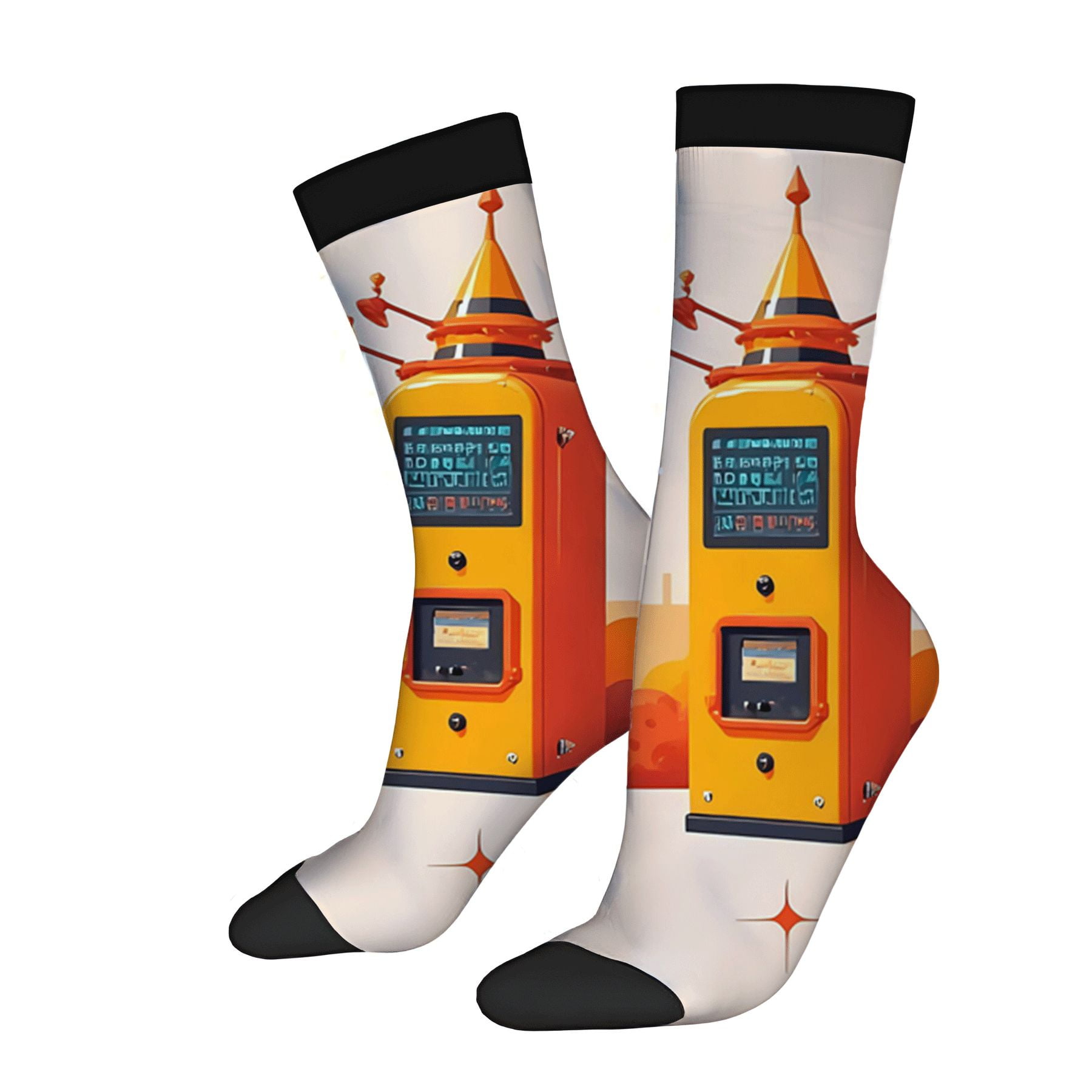 Four Seasons Universal Socks - 2 Pairs of Unisex Trendy Socks with ...