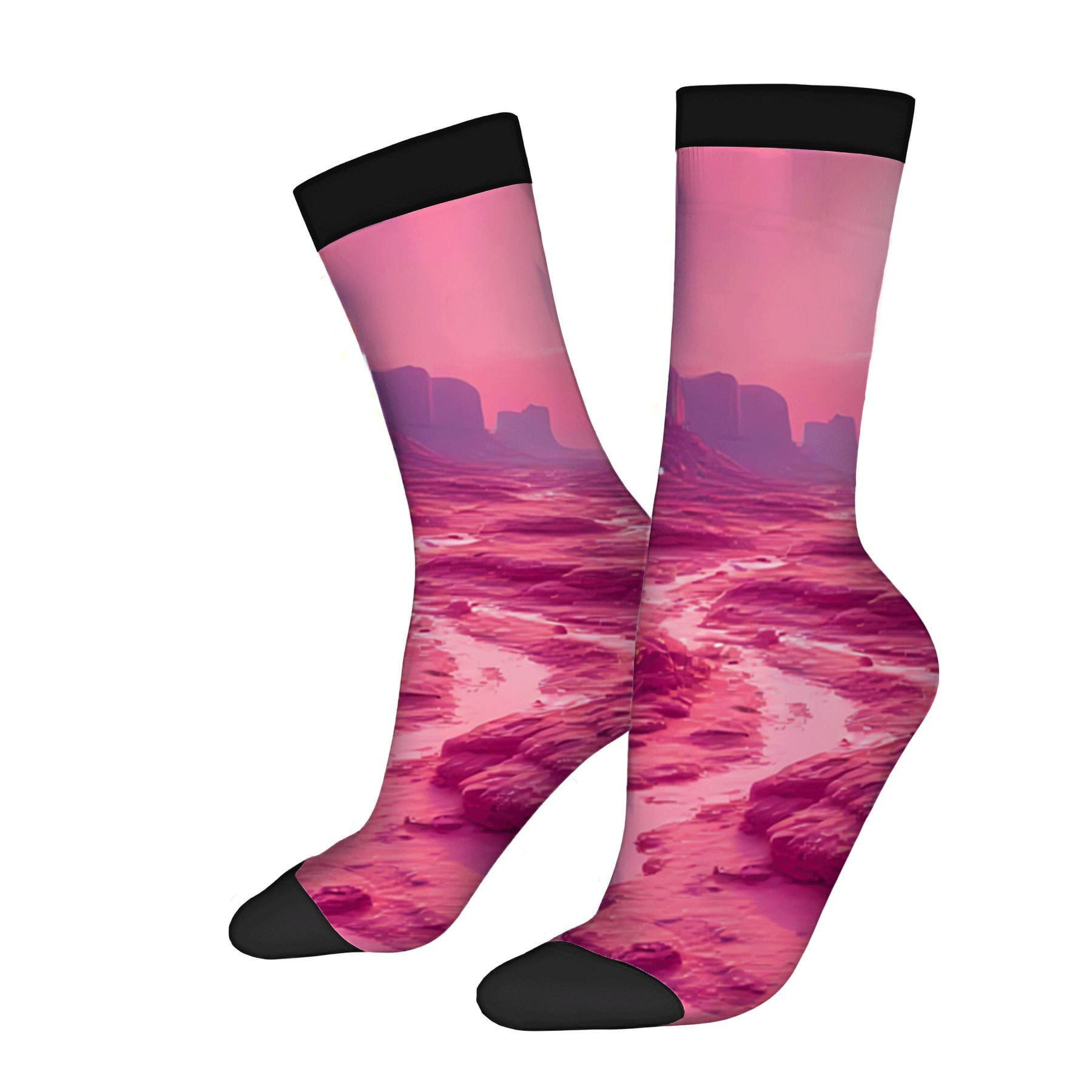 Four Seasons Universal Socks - 2 Pairs of Unisex Trendy Socks with ...