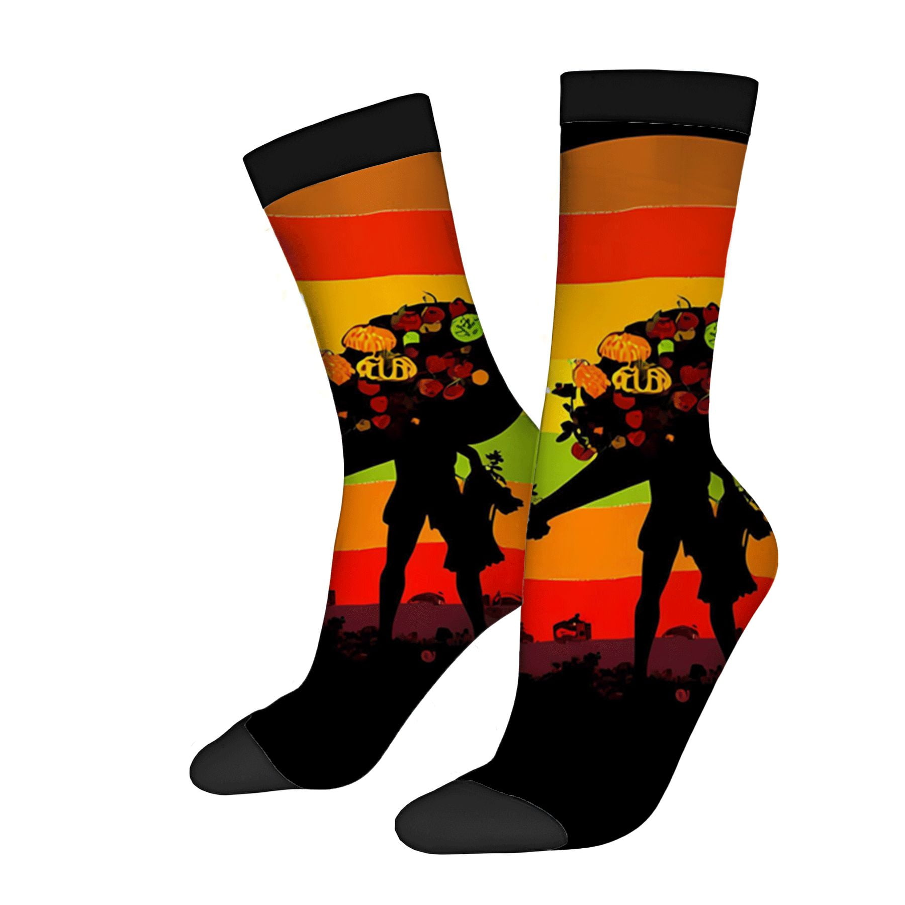 Four Seasons Universal Socks - 2 Pairs of Unisex Trendy Socks with ...