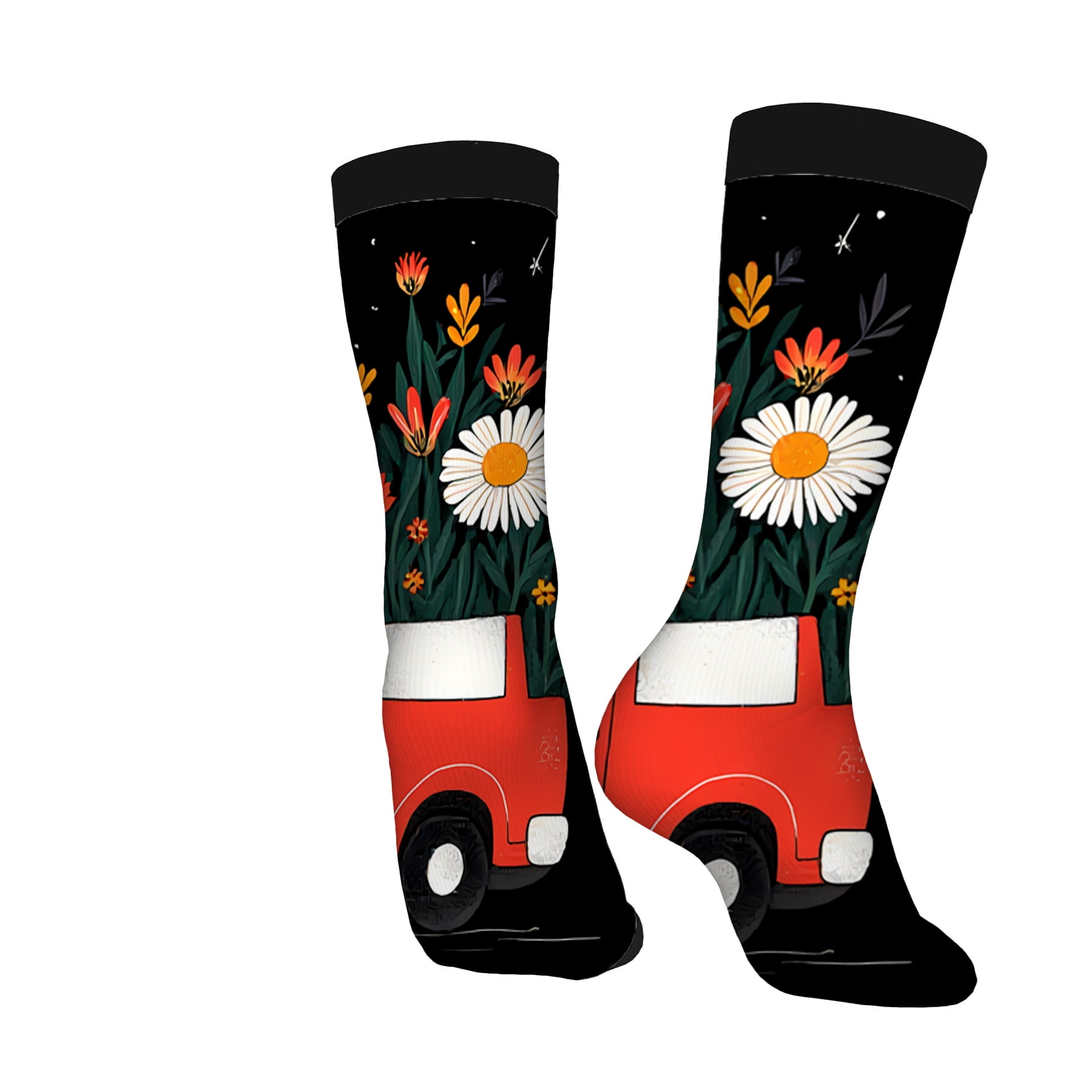 Four Seasons Universal Socks - 2 Pairs of Unisex Trendy Socks with ...