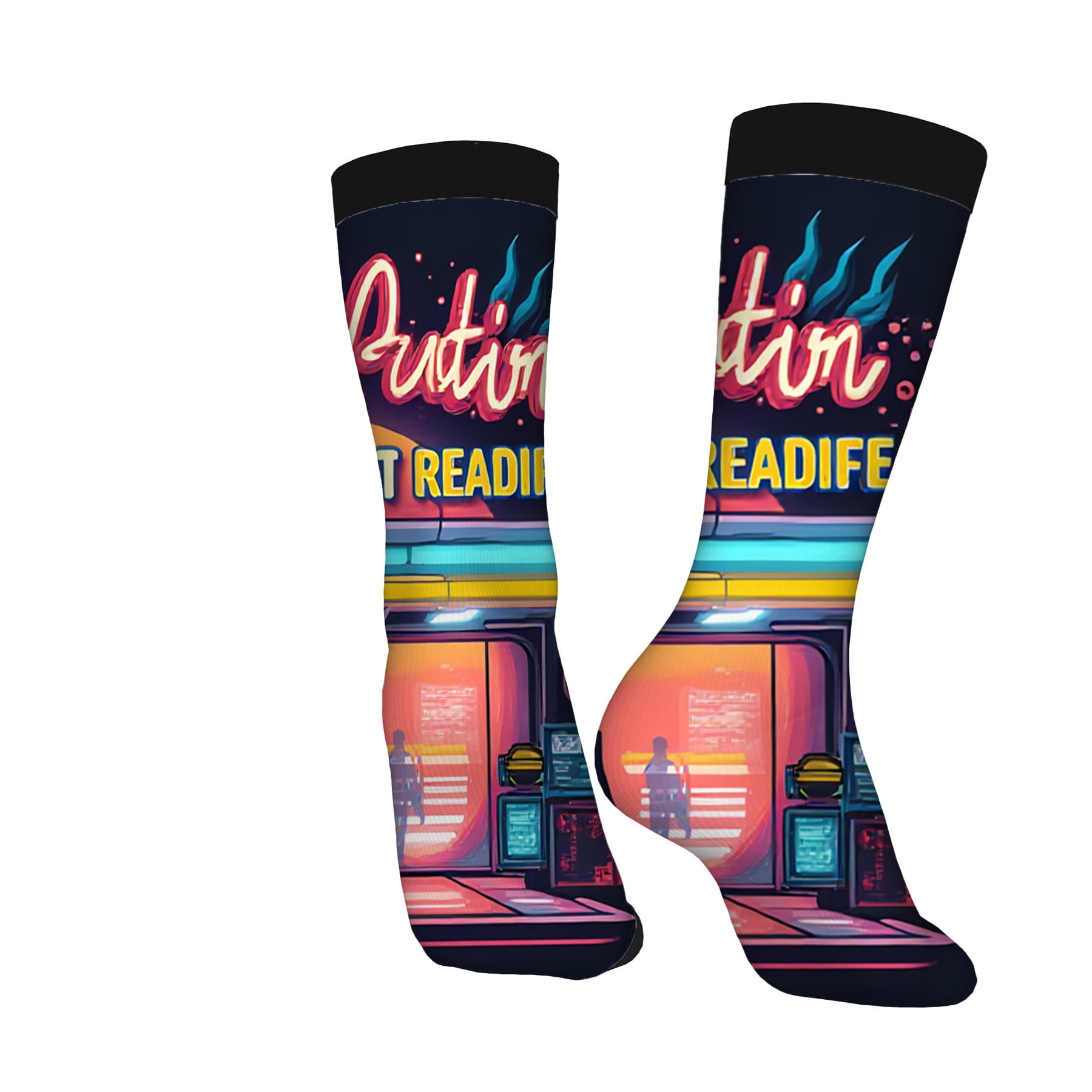 Four Seasons Universal Socks - 2 Pairs of Unisex Trendy Socks with ...