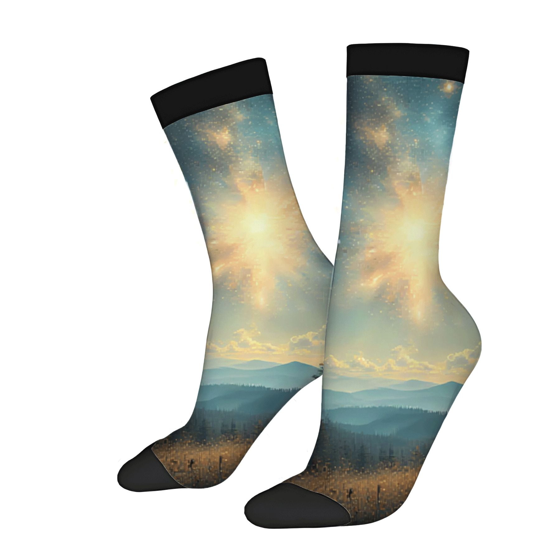 Four Seasons Universal Socks - 2 Pairs of Unisex Trendy Socks with ...