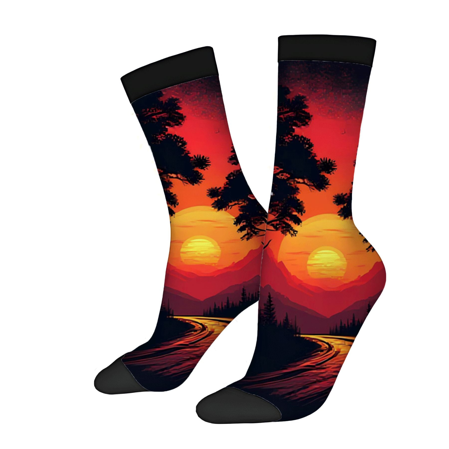 Four Seasons Universal Socks - 2 Pairs of Unisex Trendy Socks with ...