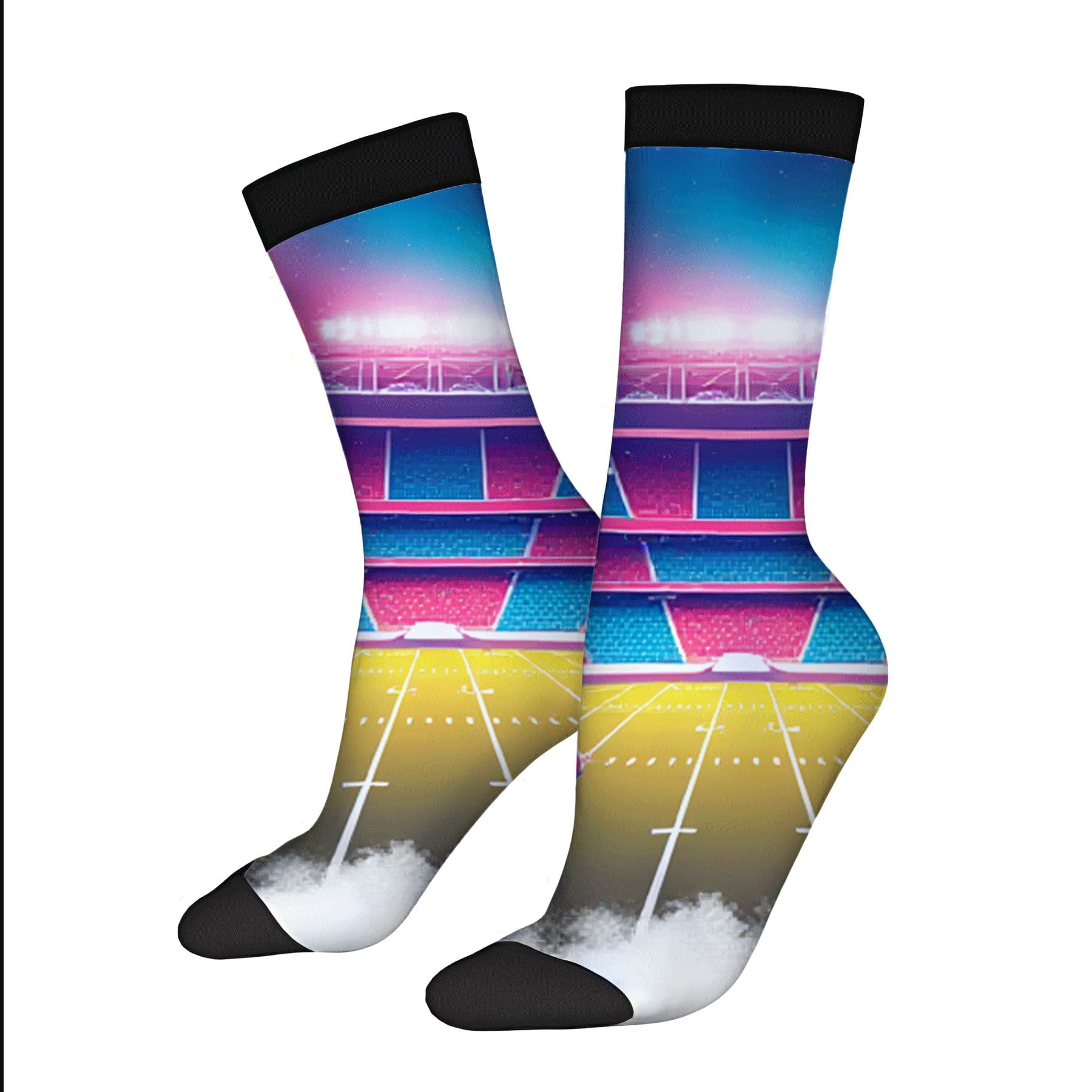 Four Seasons Universal Socks - 2 Pairs of Unisex Trendy Socks with ...