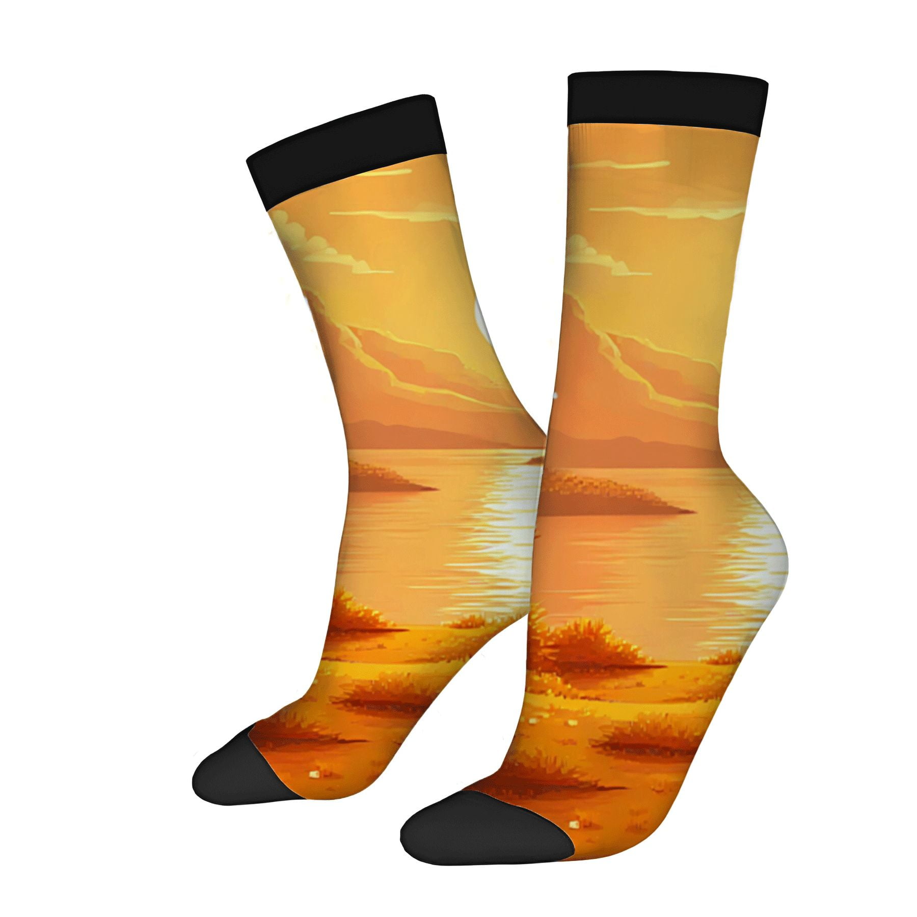Four Seasons Universal Socks - 2 Pairs of Unisex Trendy Socks with ...