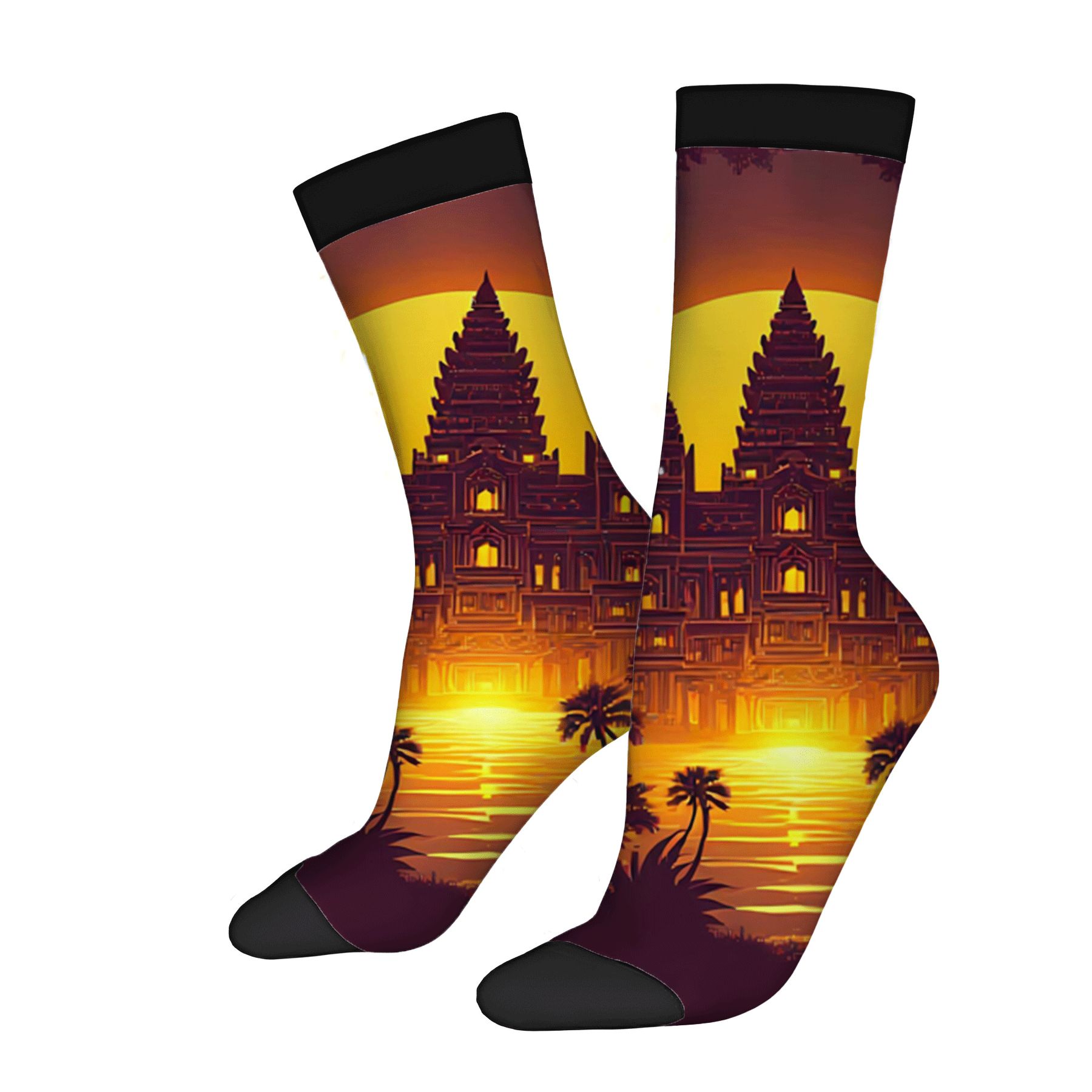 Four Seasons Universal Socks - 2 Pairs of Unisex Trendy Socks with ...