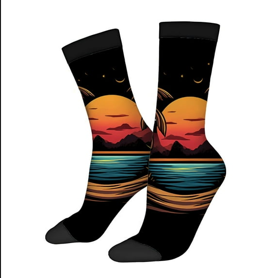 Four Seasons Universal Socks 2 Pairs of Unisex Trendy Socks with ...