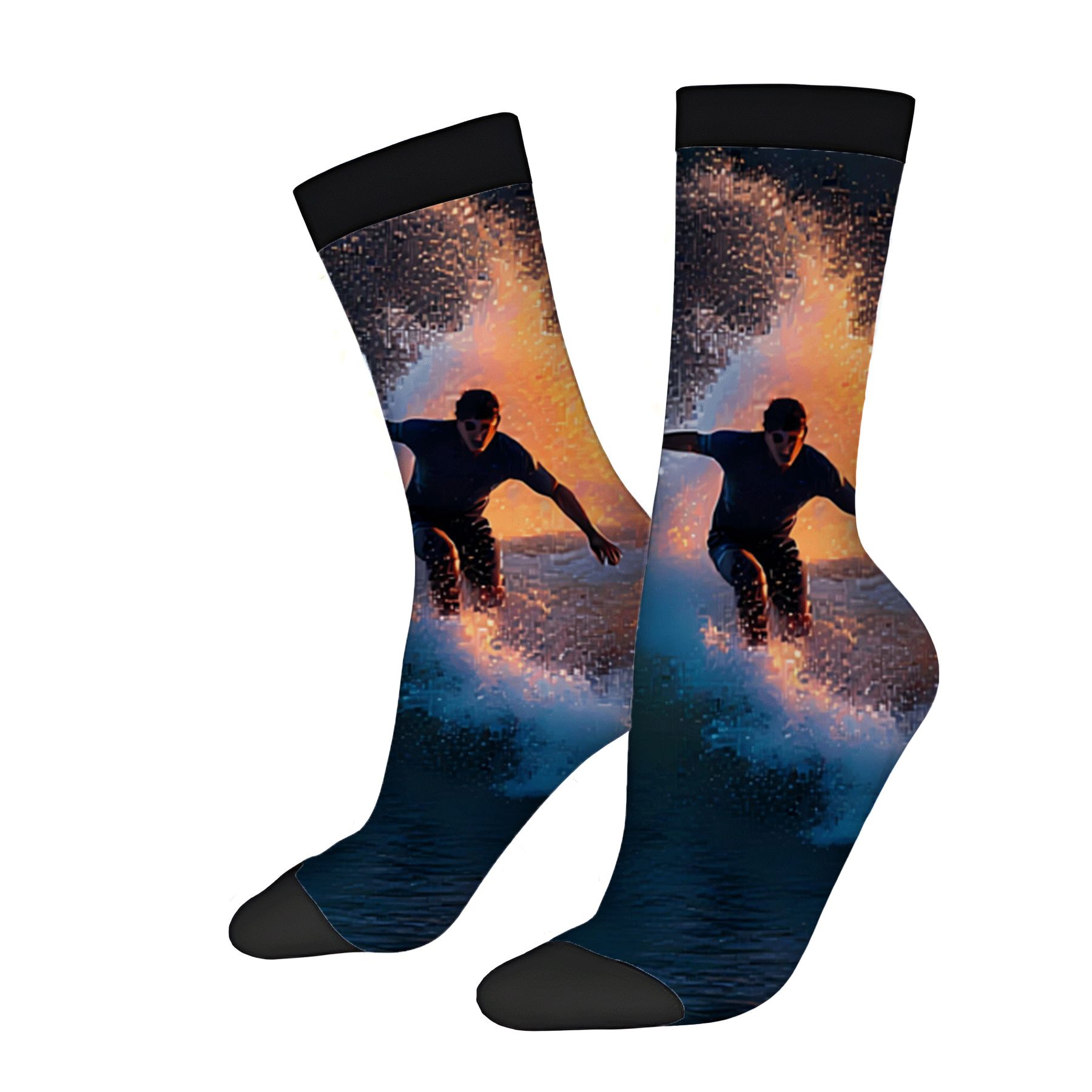 Four Seasons Universal Socks - 2 Pairs of Unisex Trendy Socks with ...