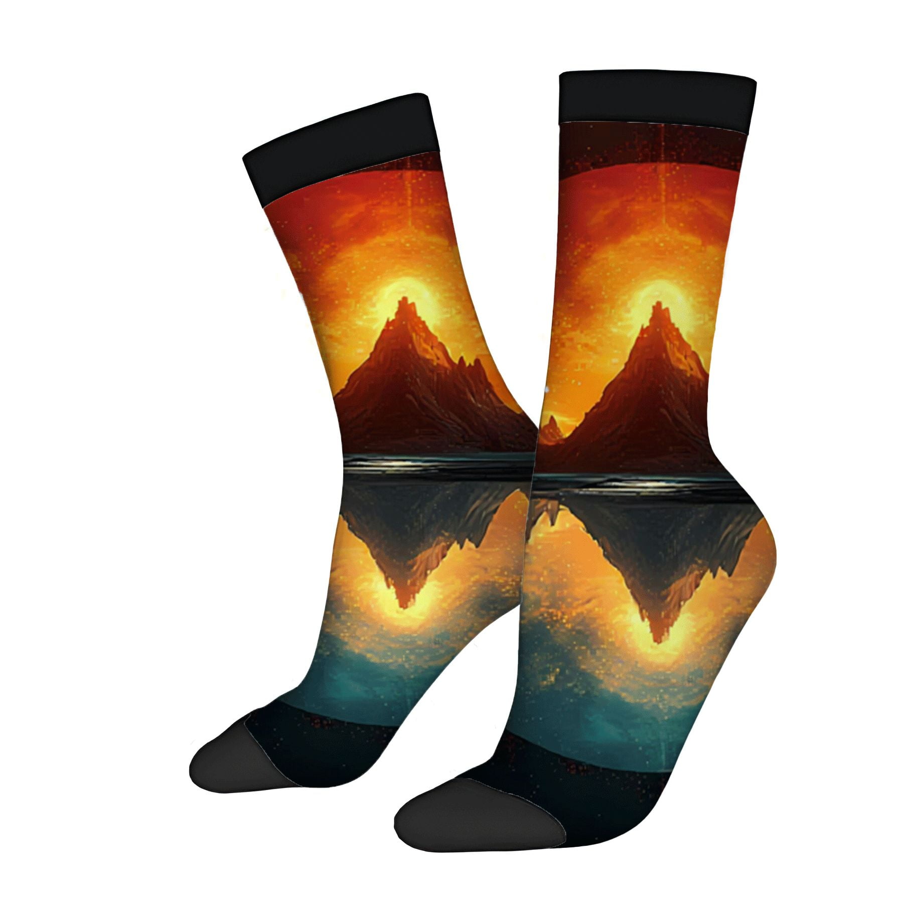 Four Seasons Universal Socks - 2 Pairs of Unisex Trendy Socks with ...