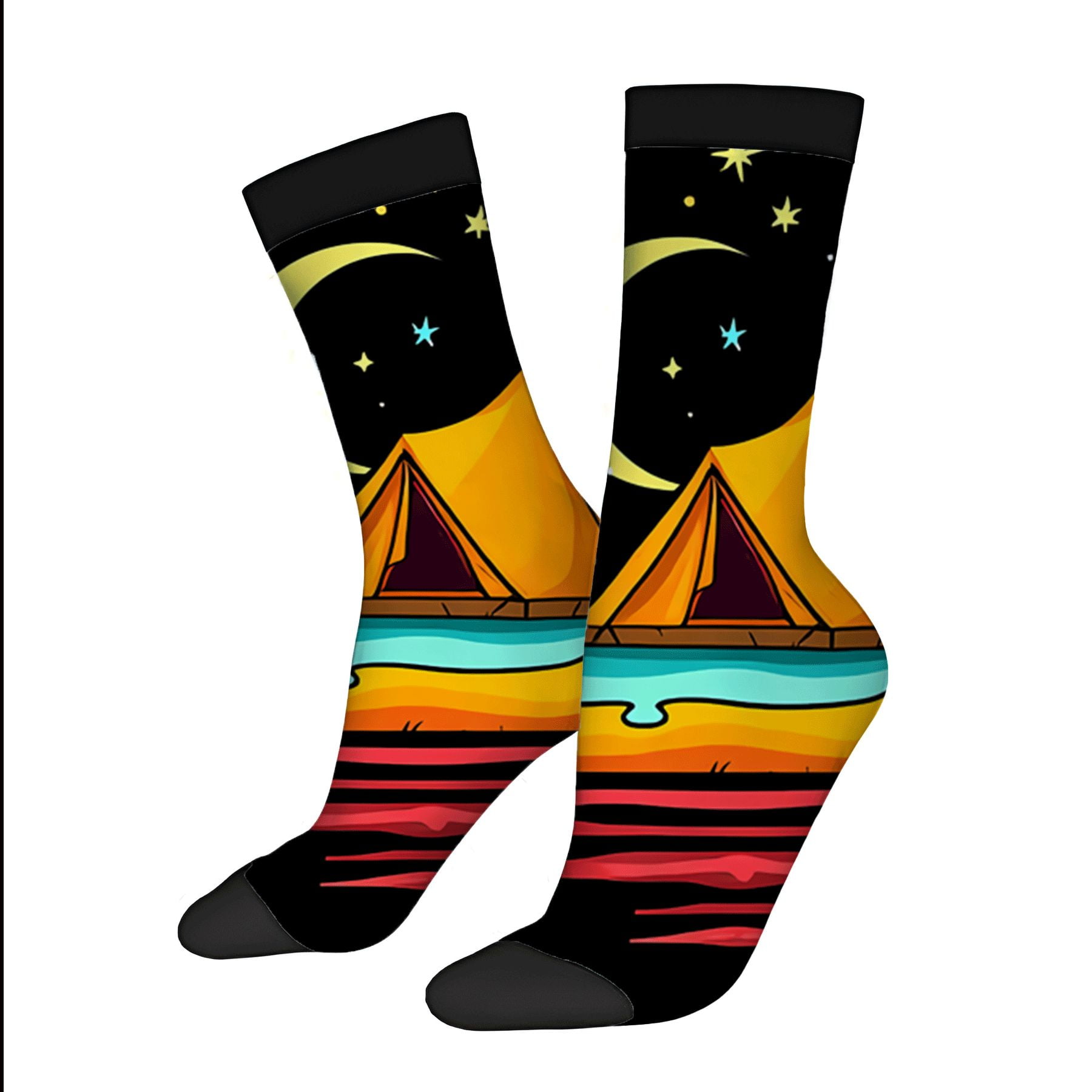 Four Seasons Universal Socks 2 Pairs of Unisex Trendy Socks with ...