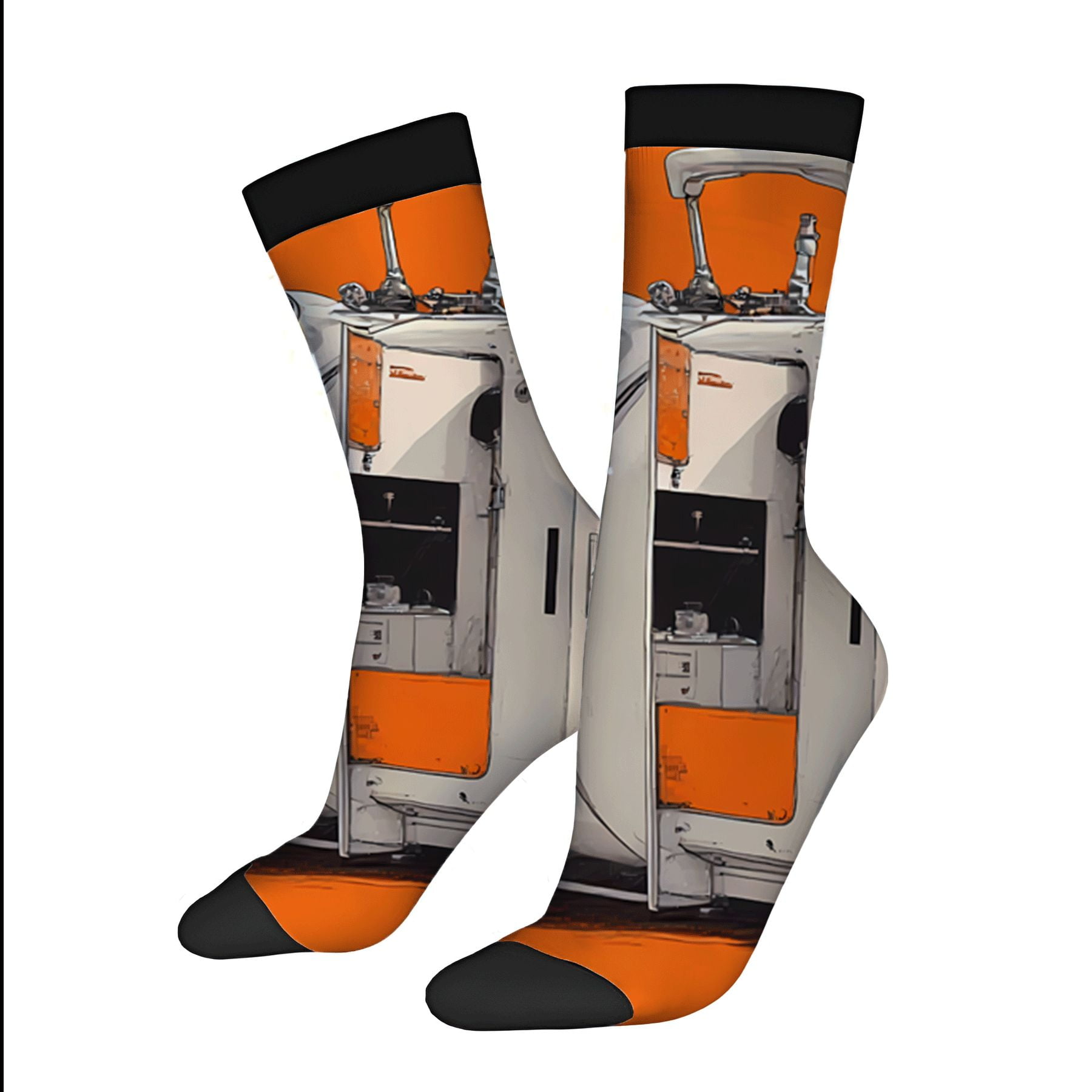 Four Seasons Universal Socks 2 Pairs of Unisex Trendy Socks with ...